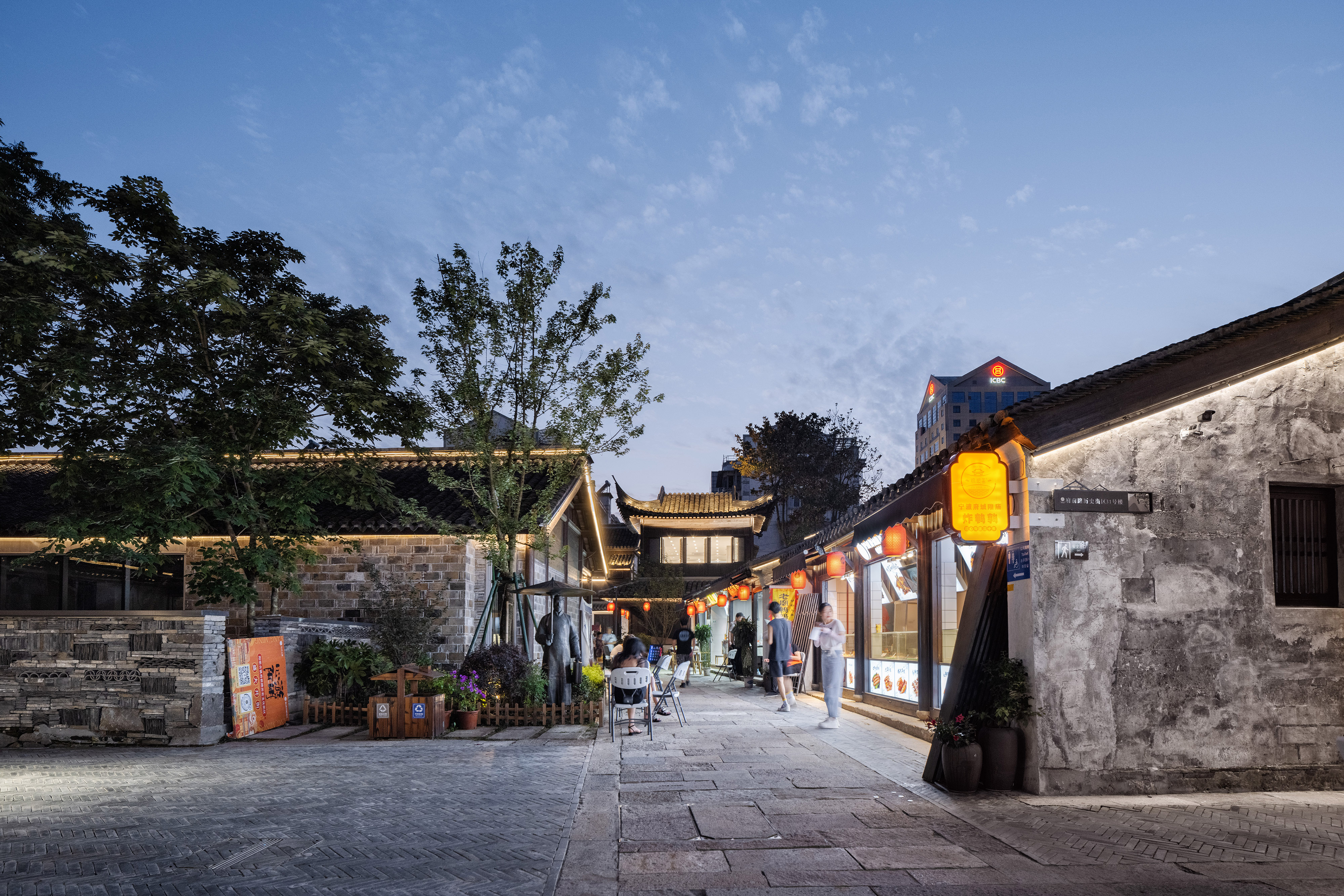 The West Section of Fuqian Road at Yangming Ancient Town by UrbanFabric ...