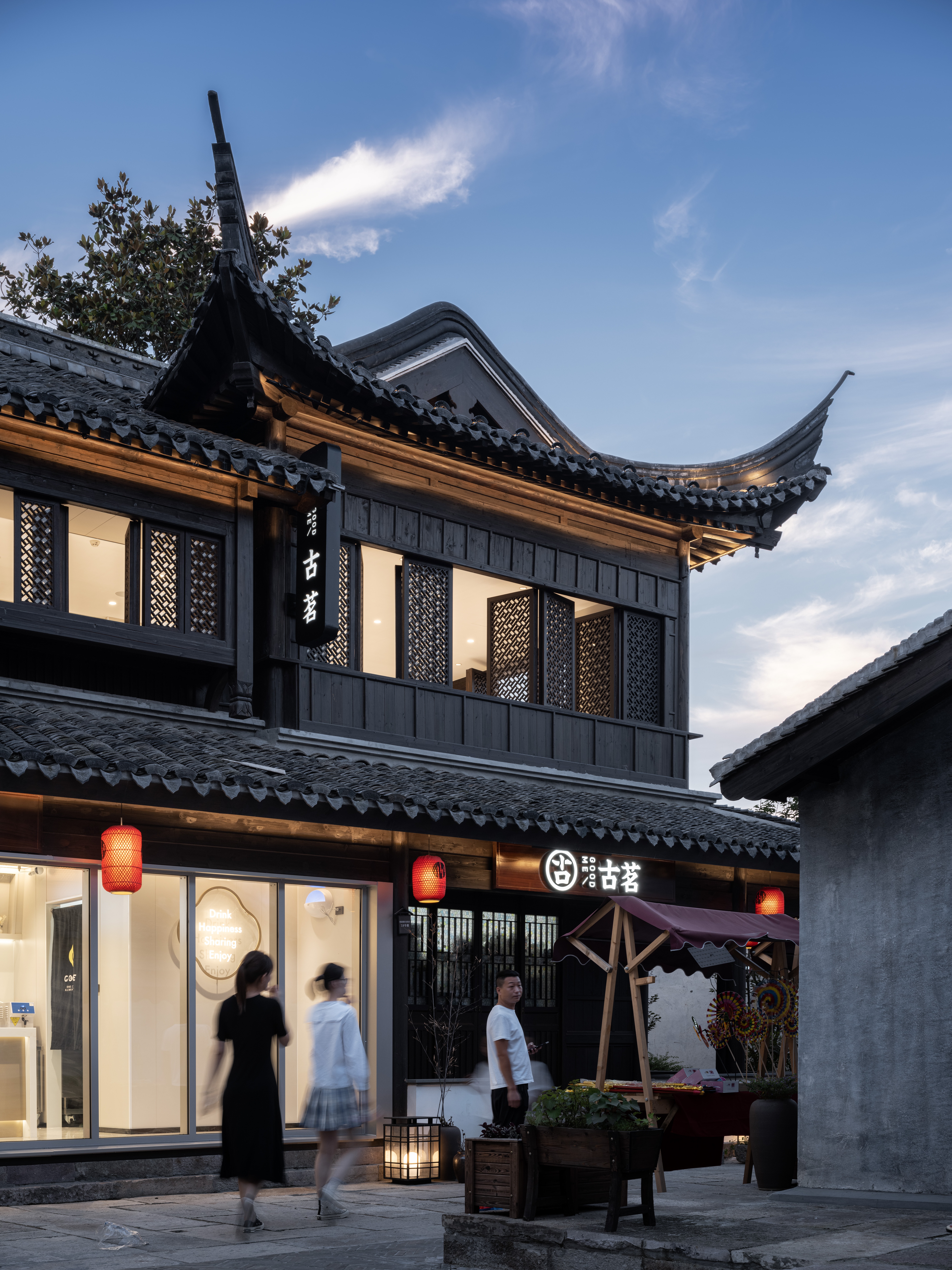 The West Section of Fuqian Road at Yangming Ancient Town by UrbanFabric ...
