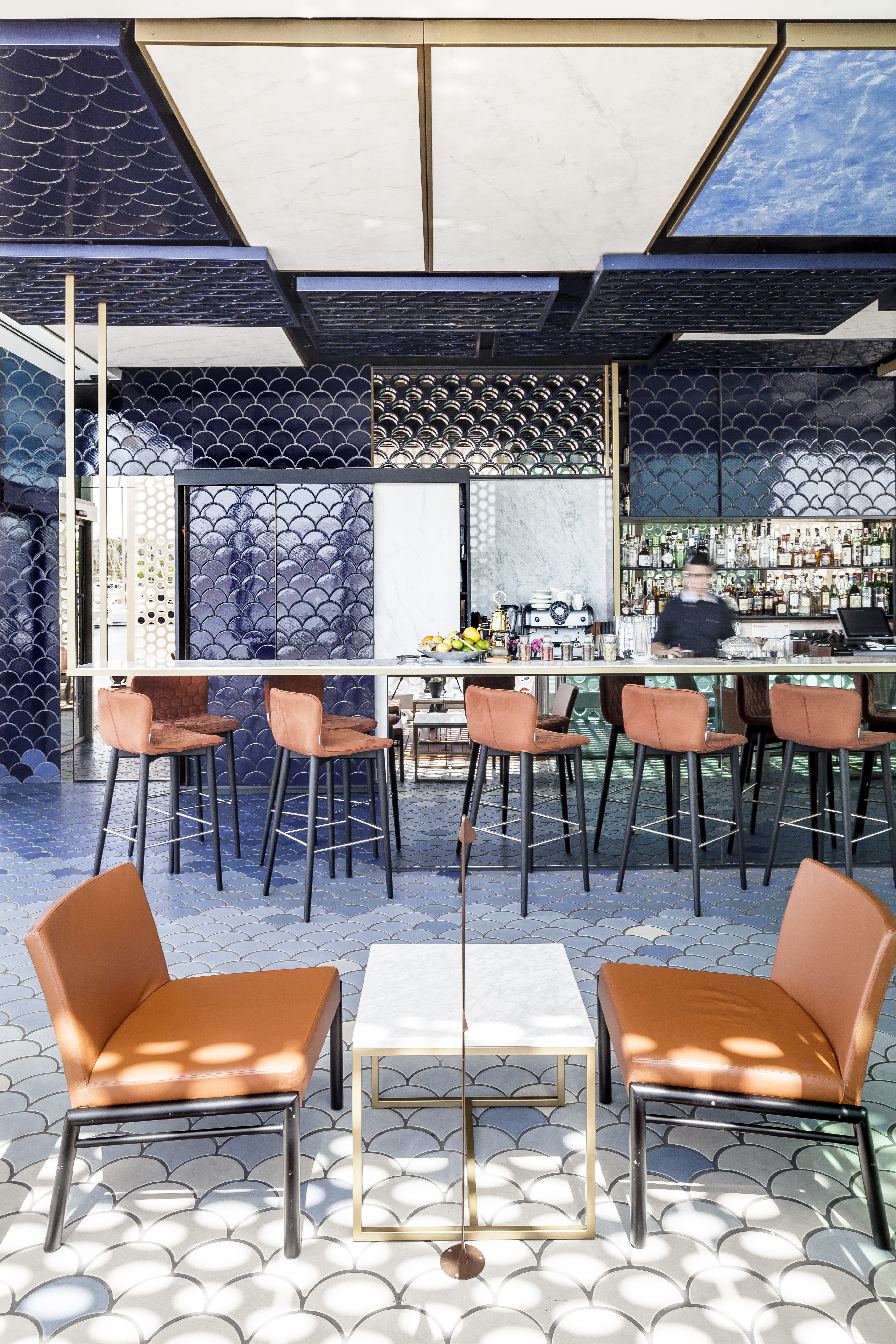 Blue Wave Cocktail Bar by EL EQUIPO CREATIVO - Architizer