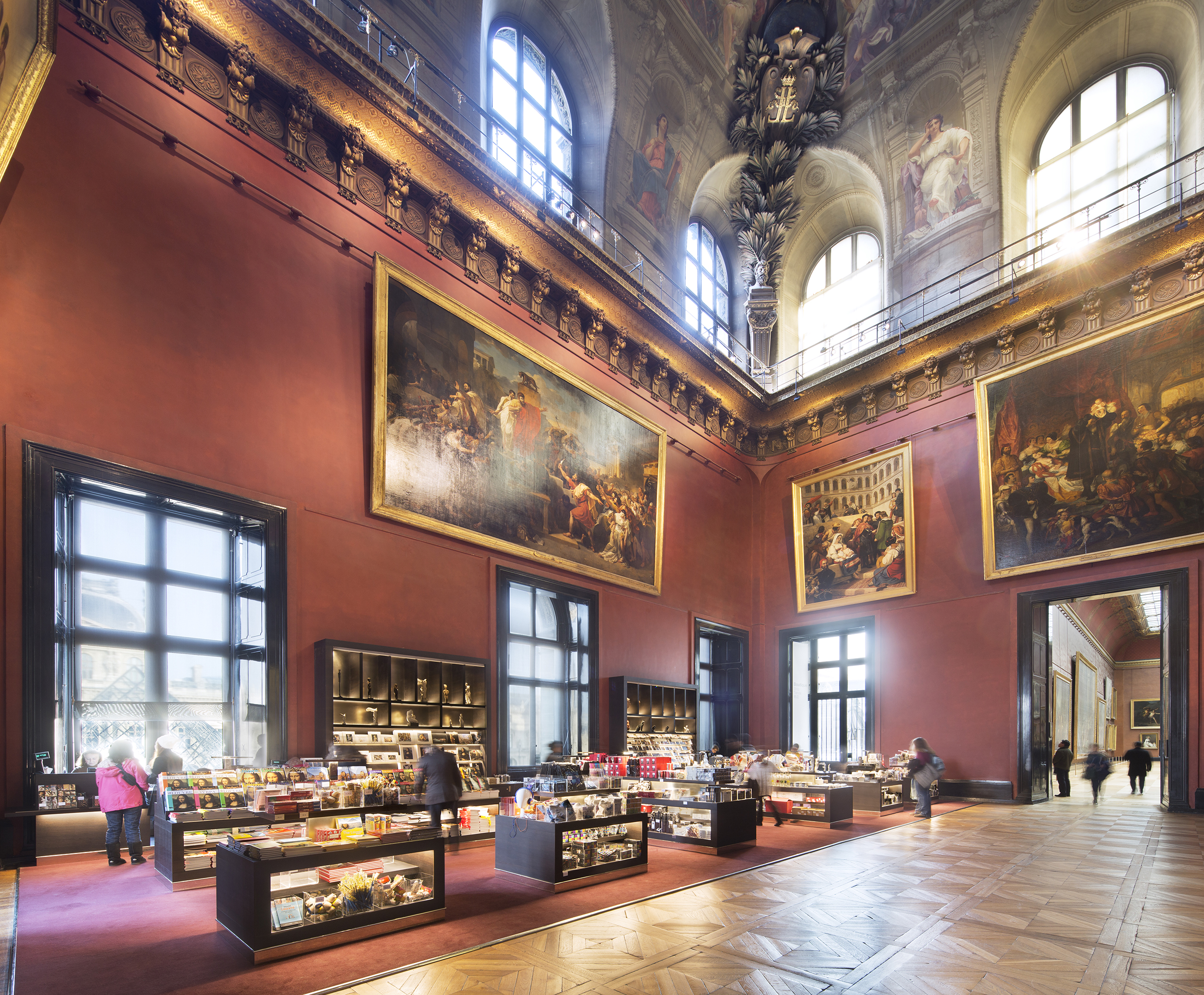 RMN GP merchandising counters at the Musée du Louvre, Paris by ...