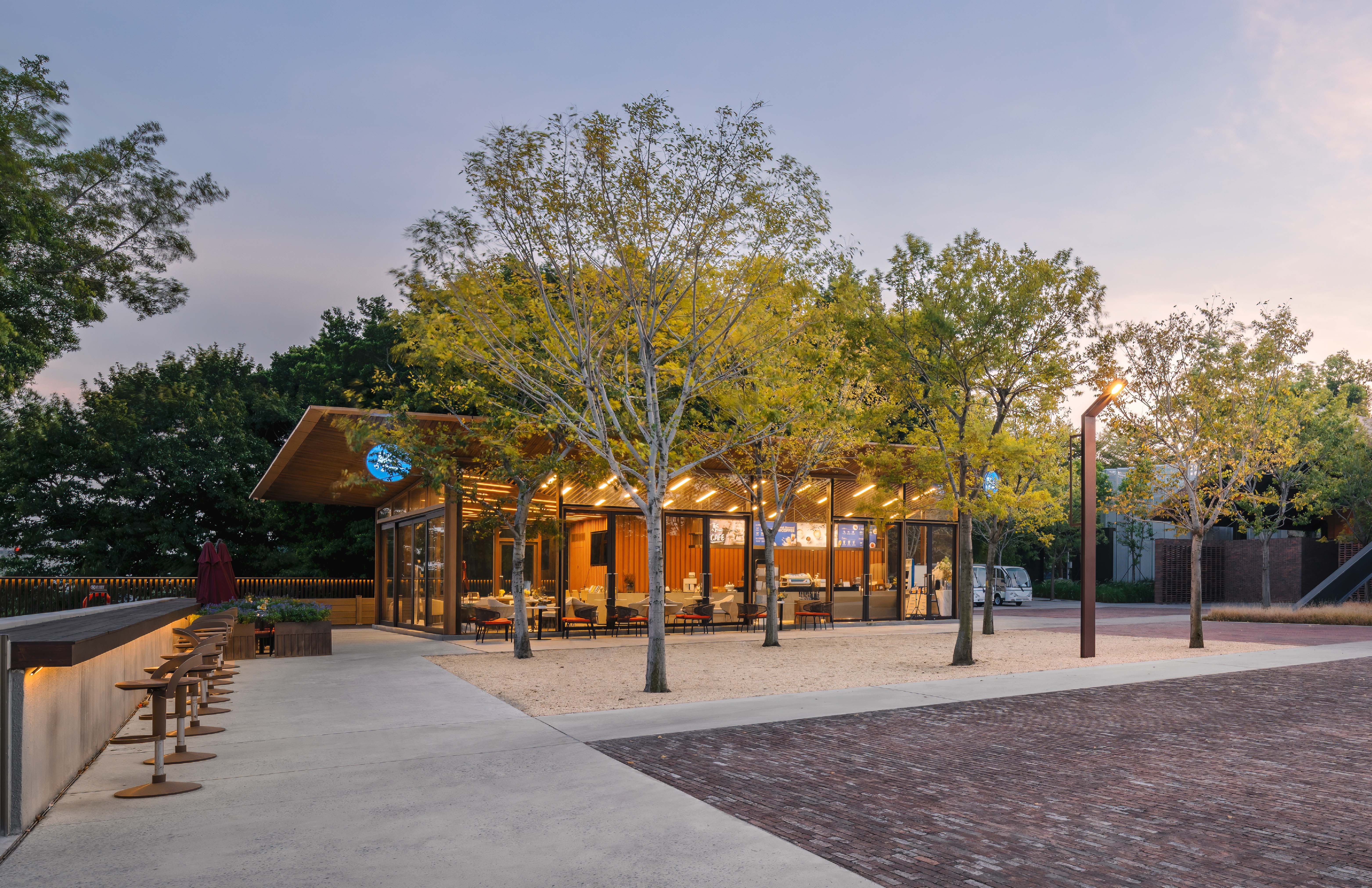 Bai'etan Exhibition Center Landscape by Sasaki - Architizer
