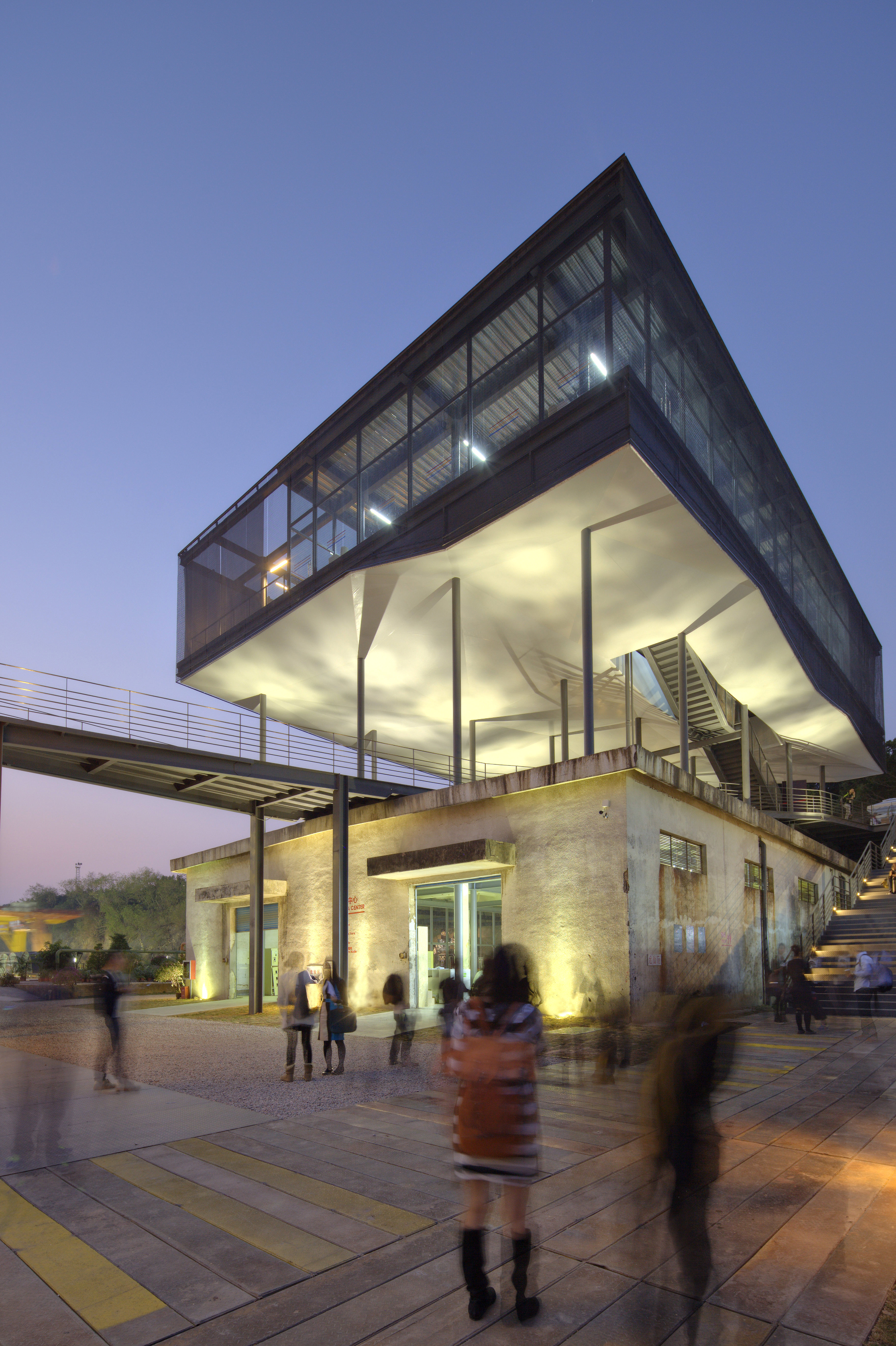 The Floating Entrance and the Warehouse, Former Guangdong Float Glass ...
