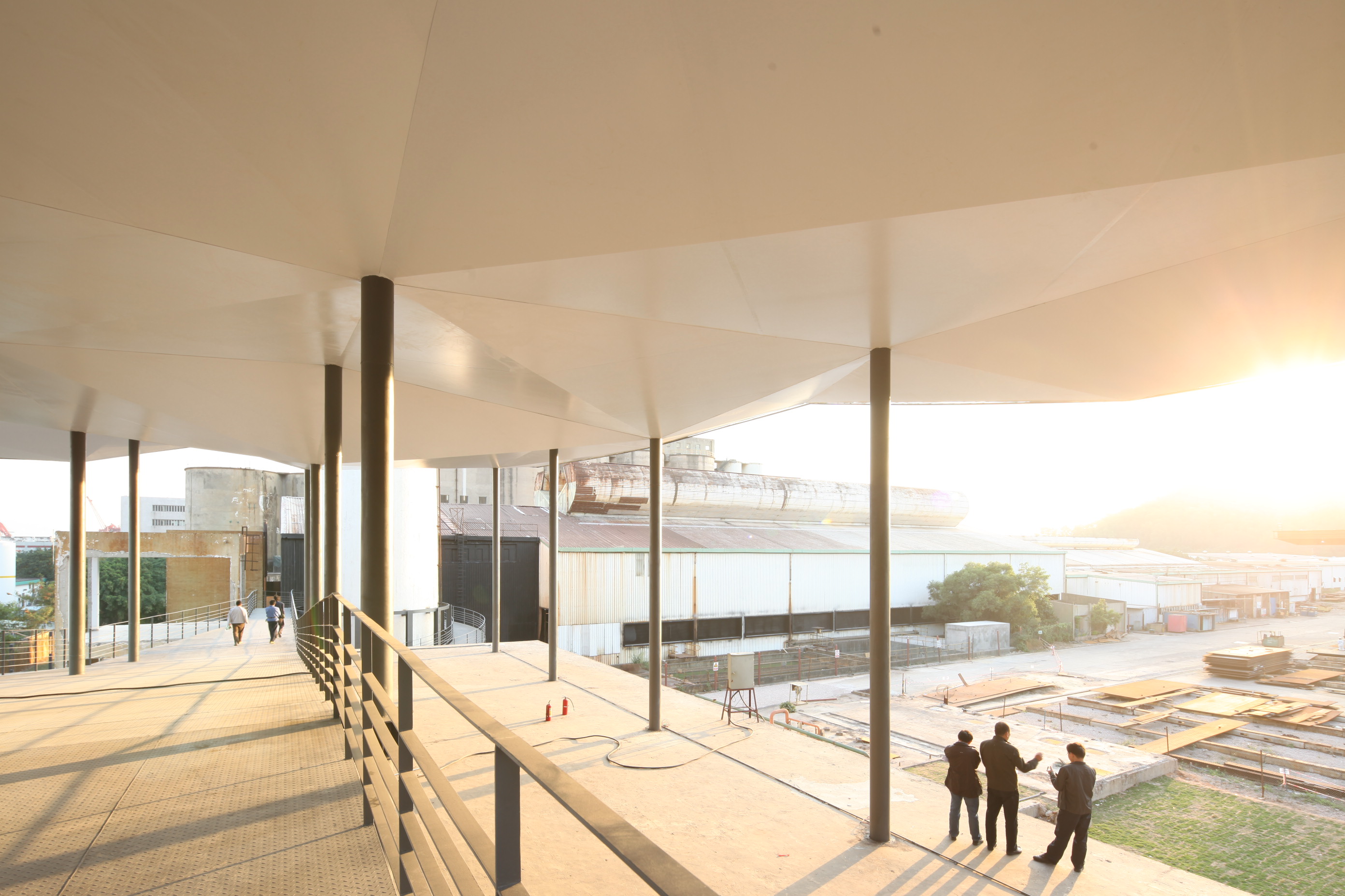 The Floating Entrance and the Warehouse, Former Guangdong Float Glass ...