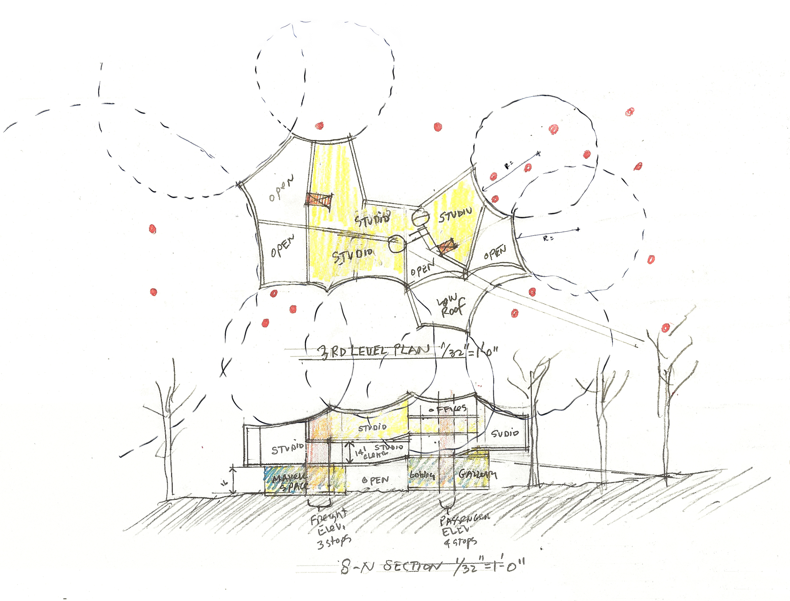 Winter Visual Arts Center, Franklin & Marshall College by Steven Holl ...