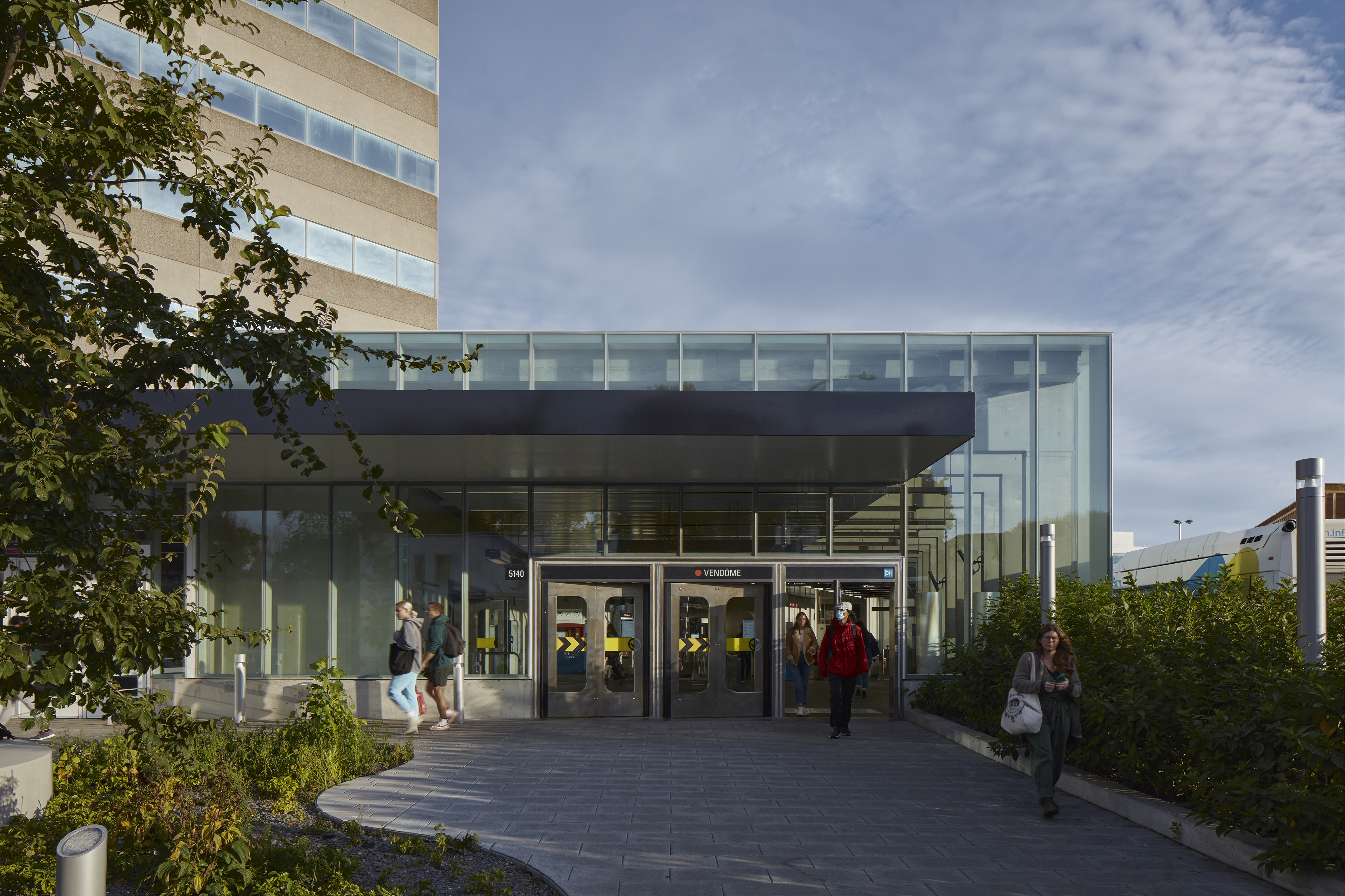 Vendôme multimodal hub - New entrance pavilion and pedestrian link by ...