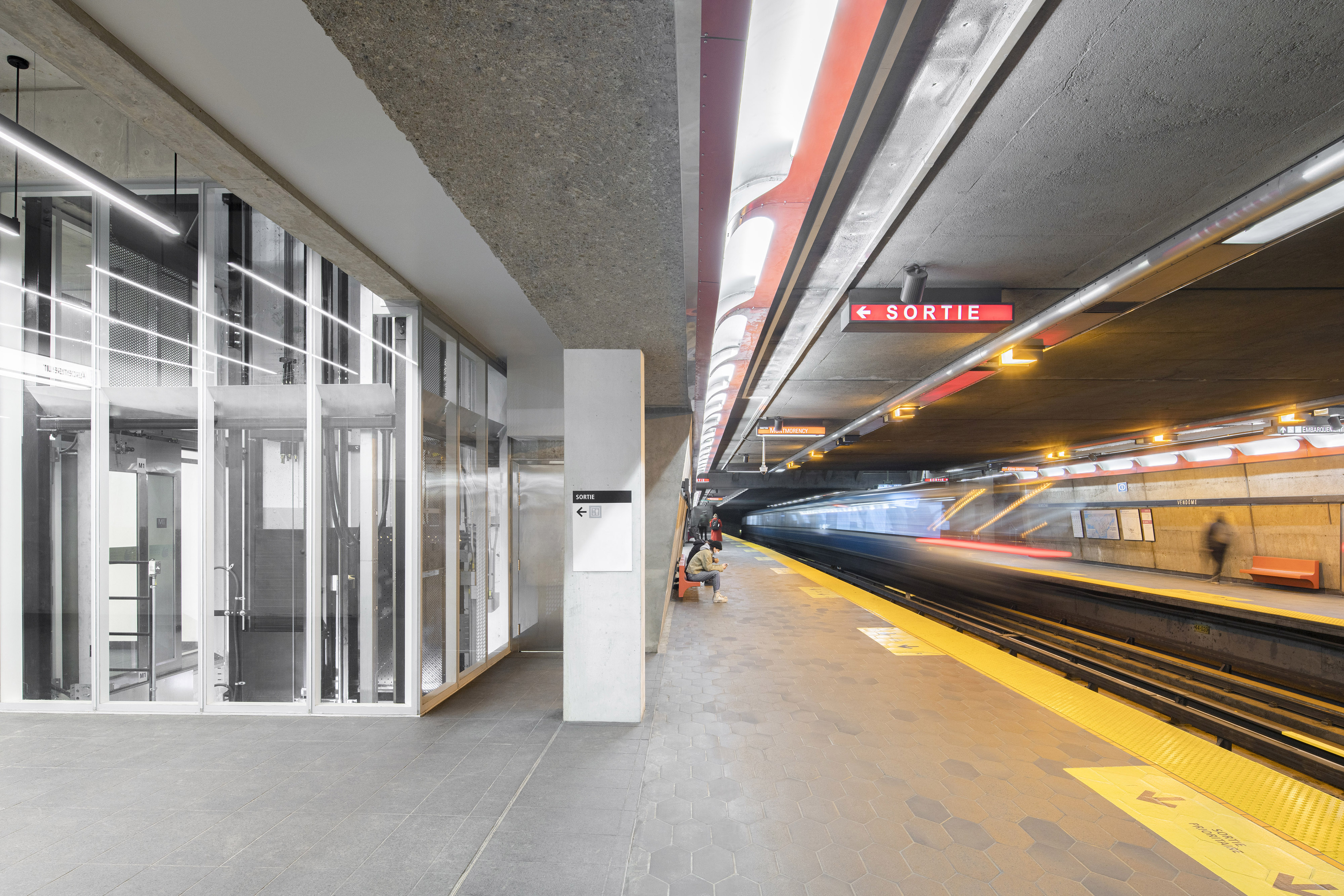 Vendôme multimodal hub - New entrance pavilion and pedestrian link by ...