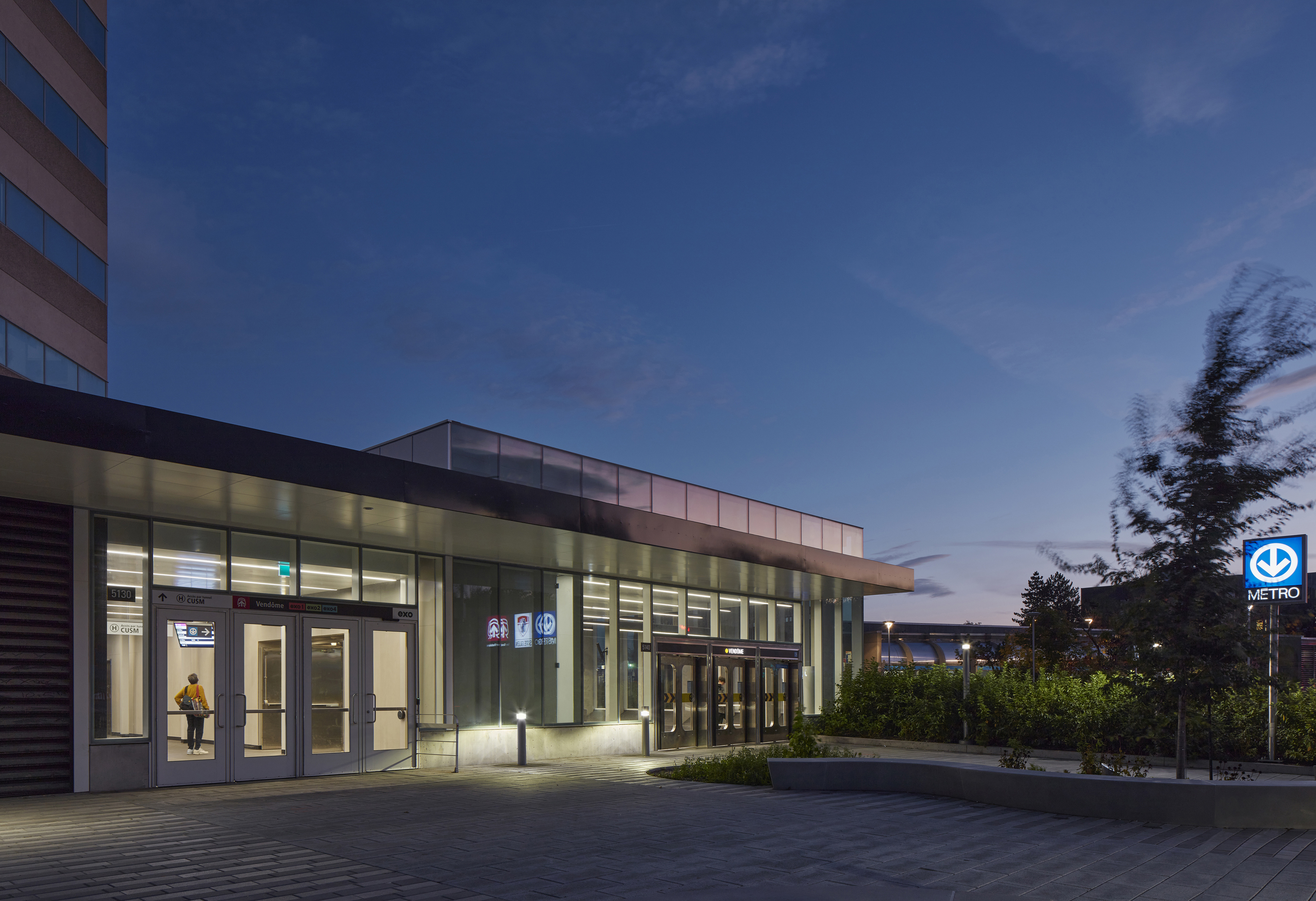 Vendôme multimodal hub - New entrance pavilion and pedestrian link by ...