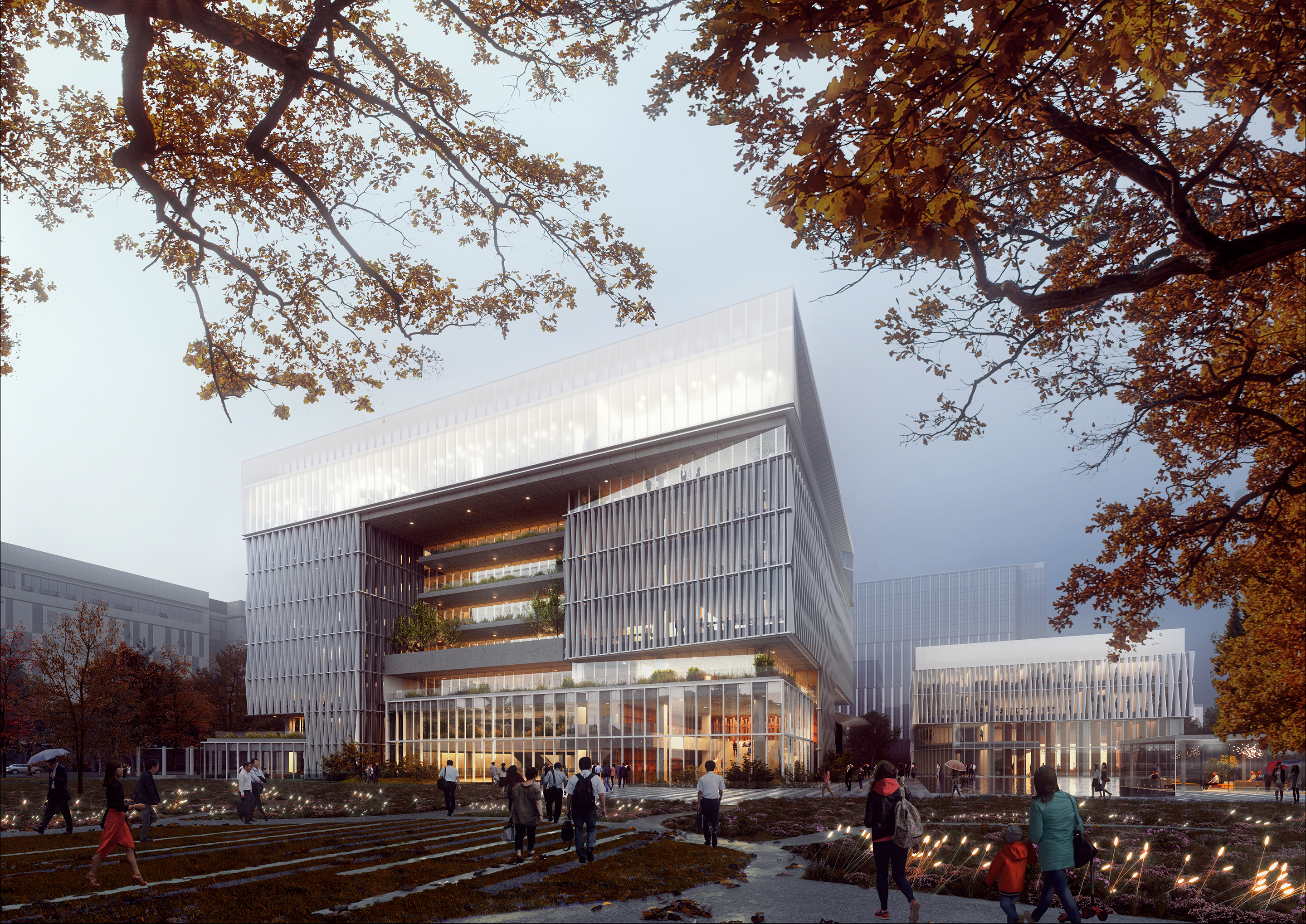 Gangseo-gu Government Office Complex by HAEAHN Architecture - Architizer