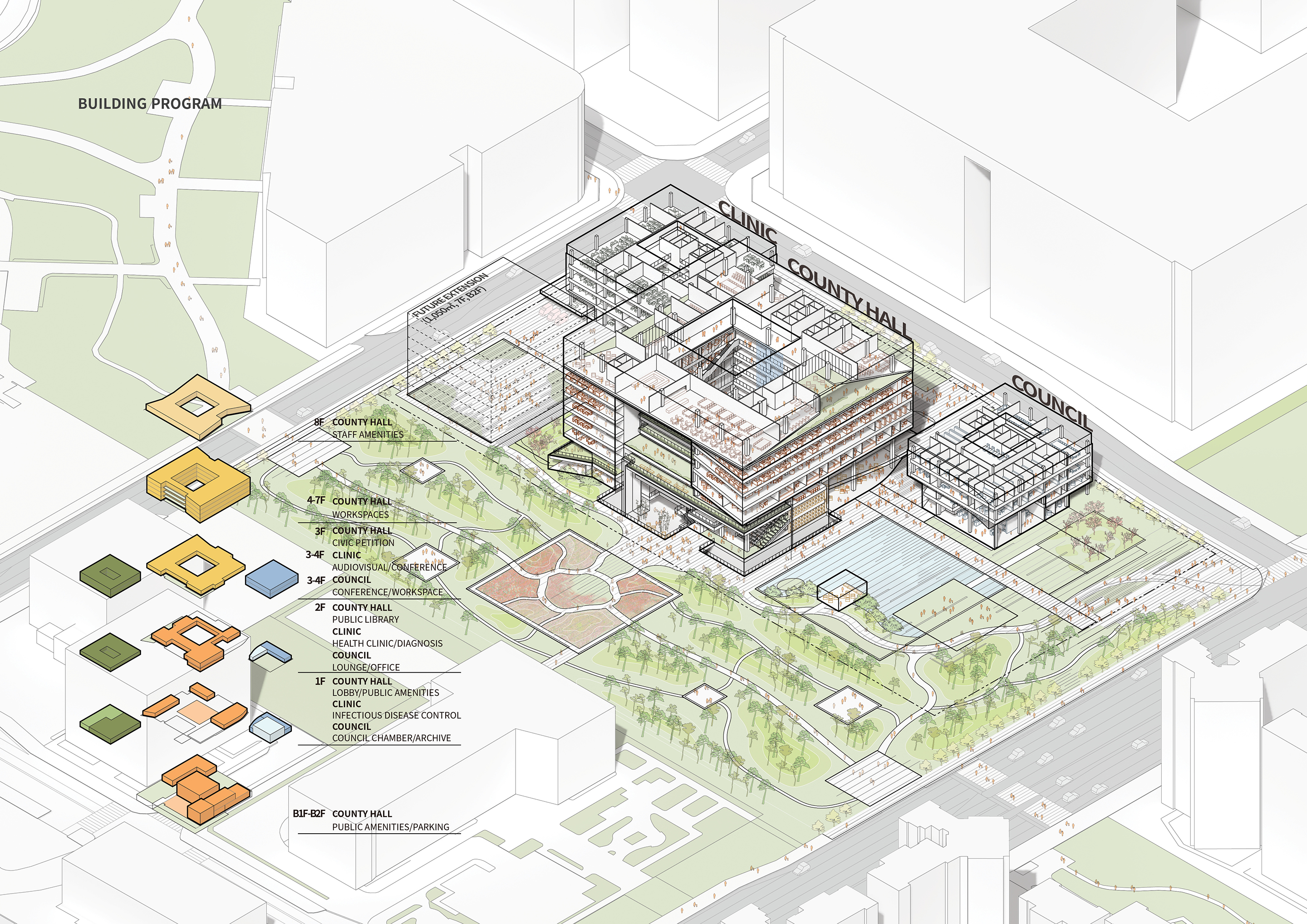 Gangseo-gu Government Office Complex by HAEAHN Architecture - Architizer