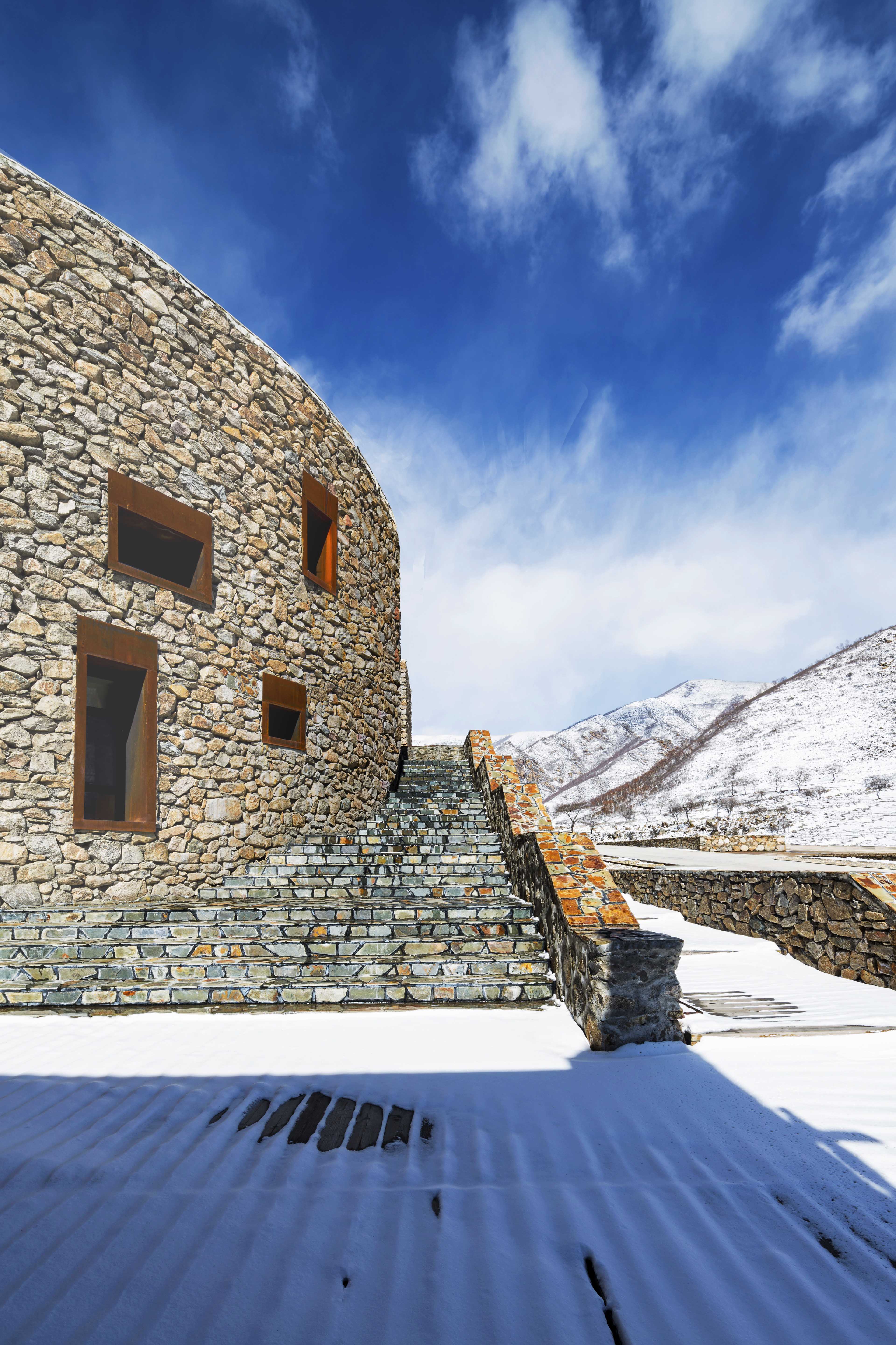 Jiulong Bay Scenic Spot Visitor Center by INNER MONGOLIAN GRAND ...