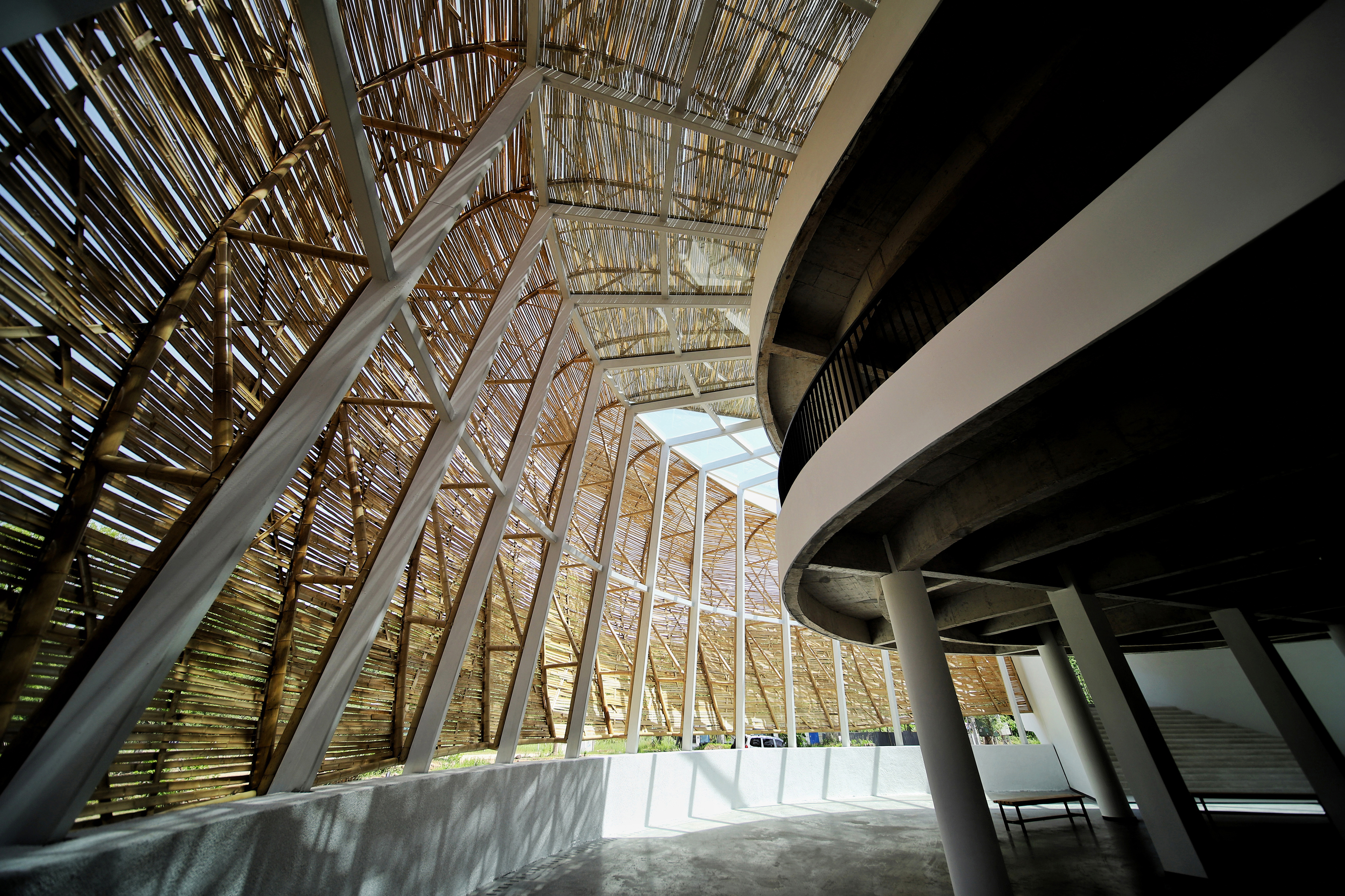 Fish Pavilion of Bamboo Shadow by CAA - Architizer