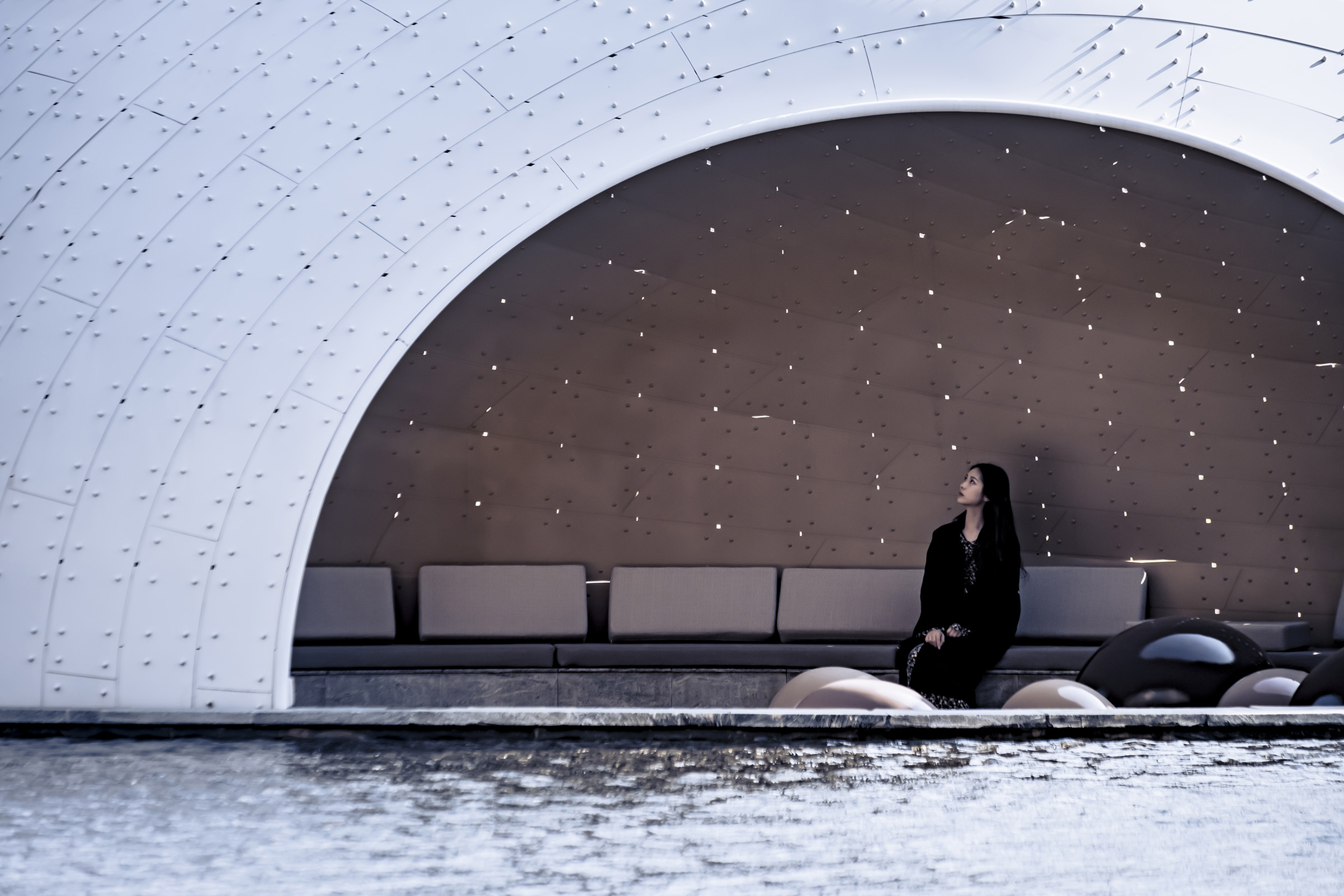 Digital Design of a Thin-shell Metal Woven Pavilion by XISUI Design ...