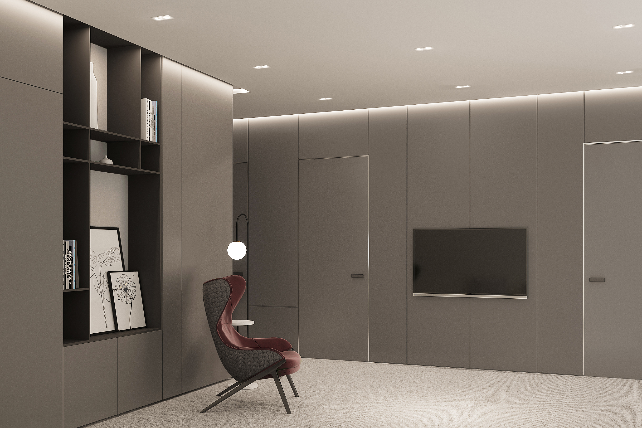 Black Edition House Interior by Golub Architects - Architizer