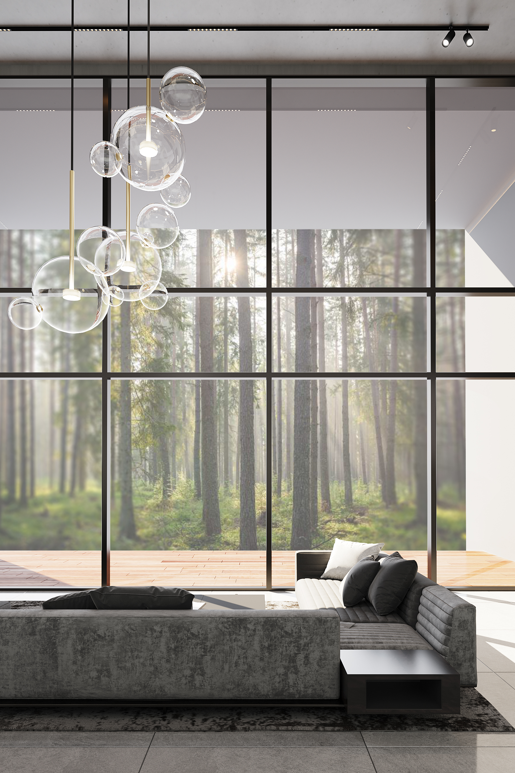 Black Edition House Interior by Golub Architects - Architizer