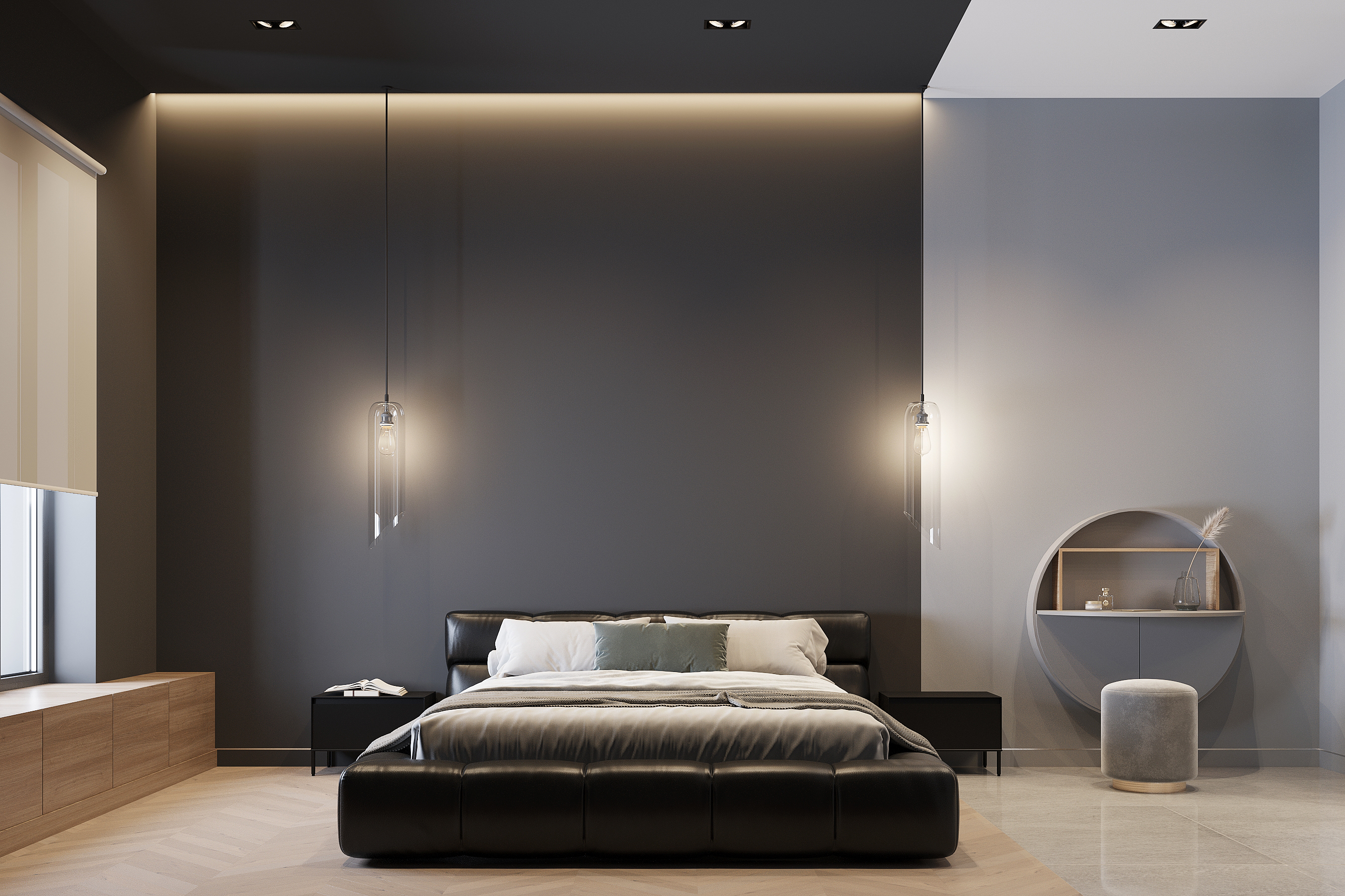Black Edition House Interior by Golub Architects - Architizer