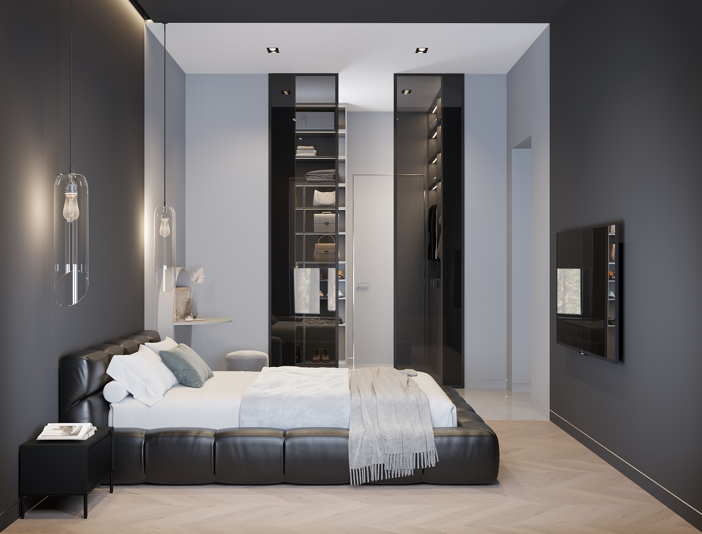 Black Edition House Interior by Golub Architects - Architizer