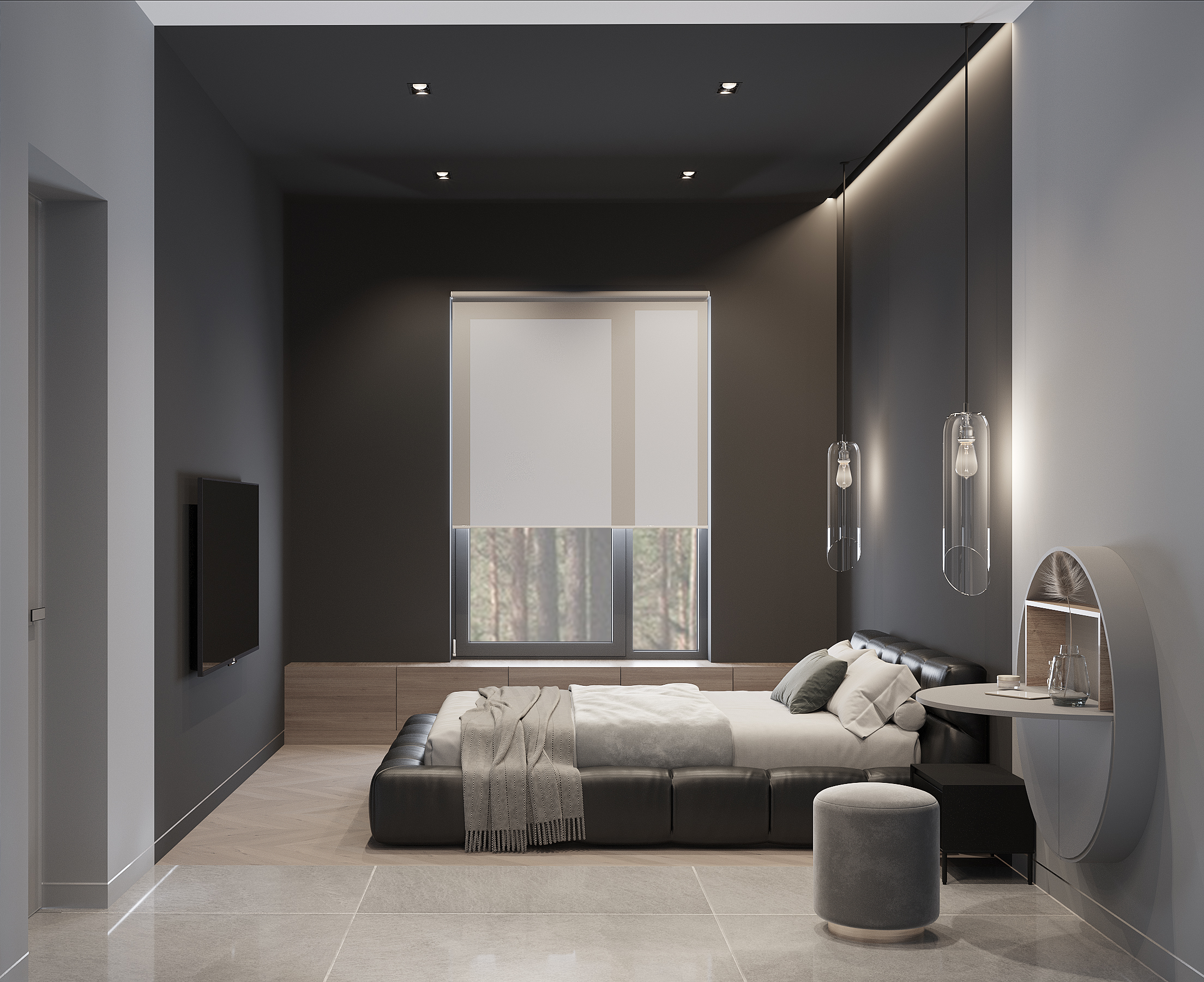 Black Edition House Interior by Golub Architects - Architizer