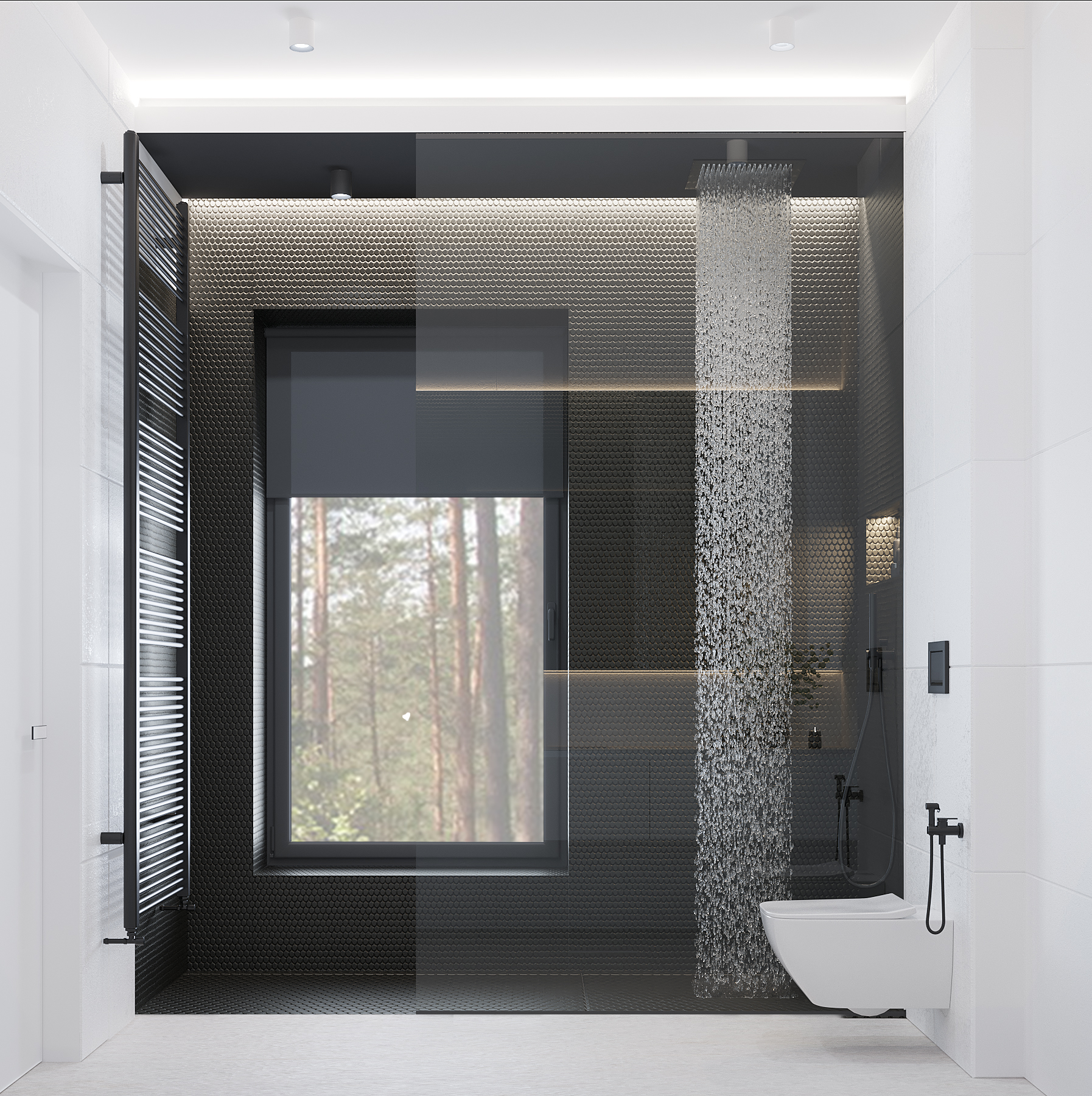 Black Edition House Interior by Golub Architects - Architizer