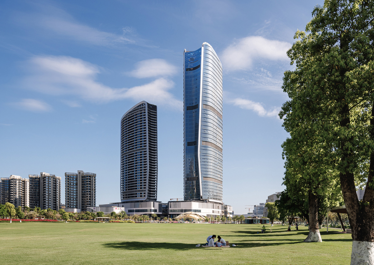 10 Design completes Jinwan Huafa International Business Centre by 10 ...