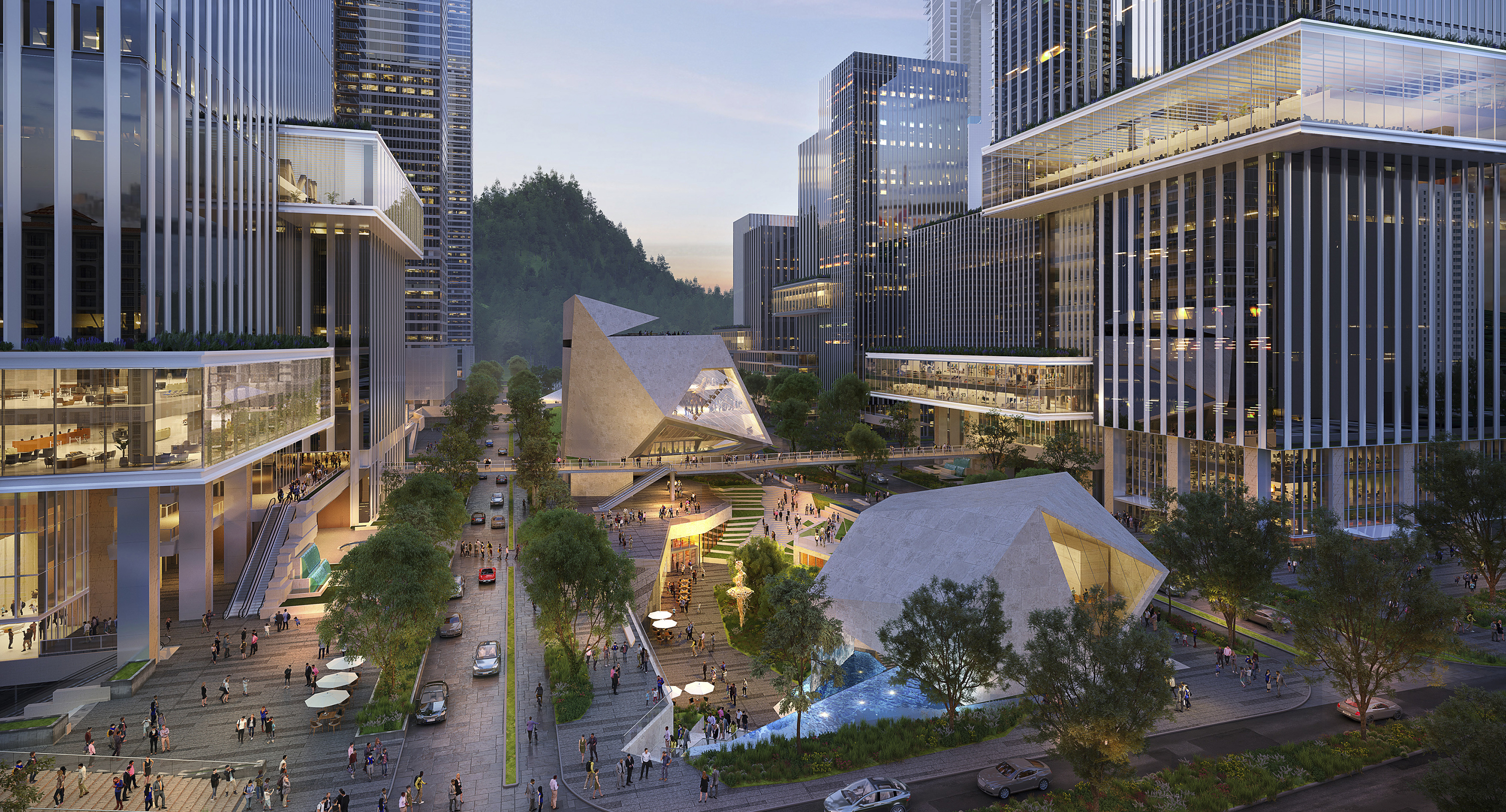 Vanke Cloud Gradus by Kohn Pedersen Fox Associates - Architizer