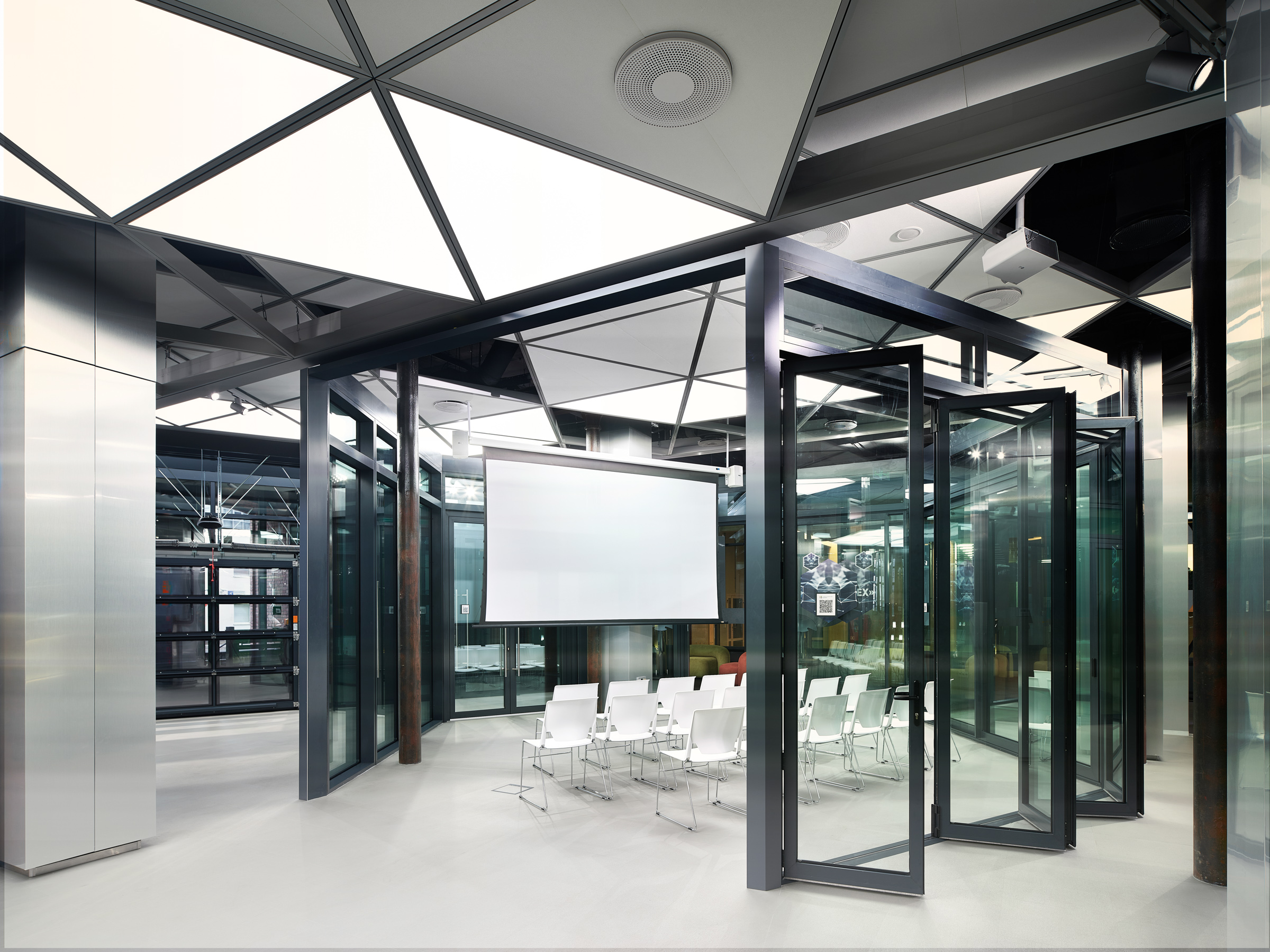 “Aluminum forest”/ Alutech Office-showroom by VOX ARCHITECTS - Architizer