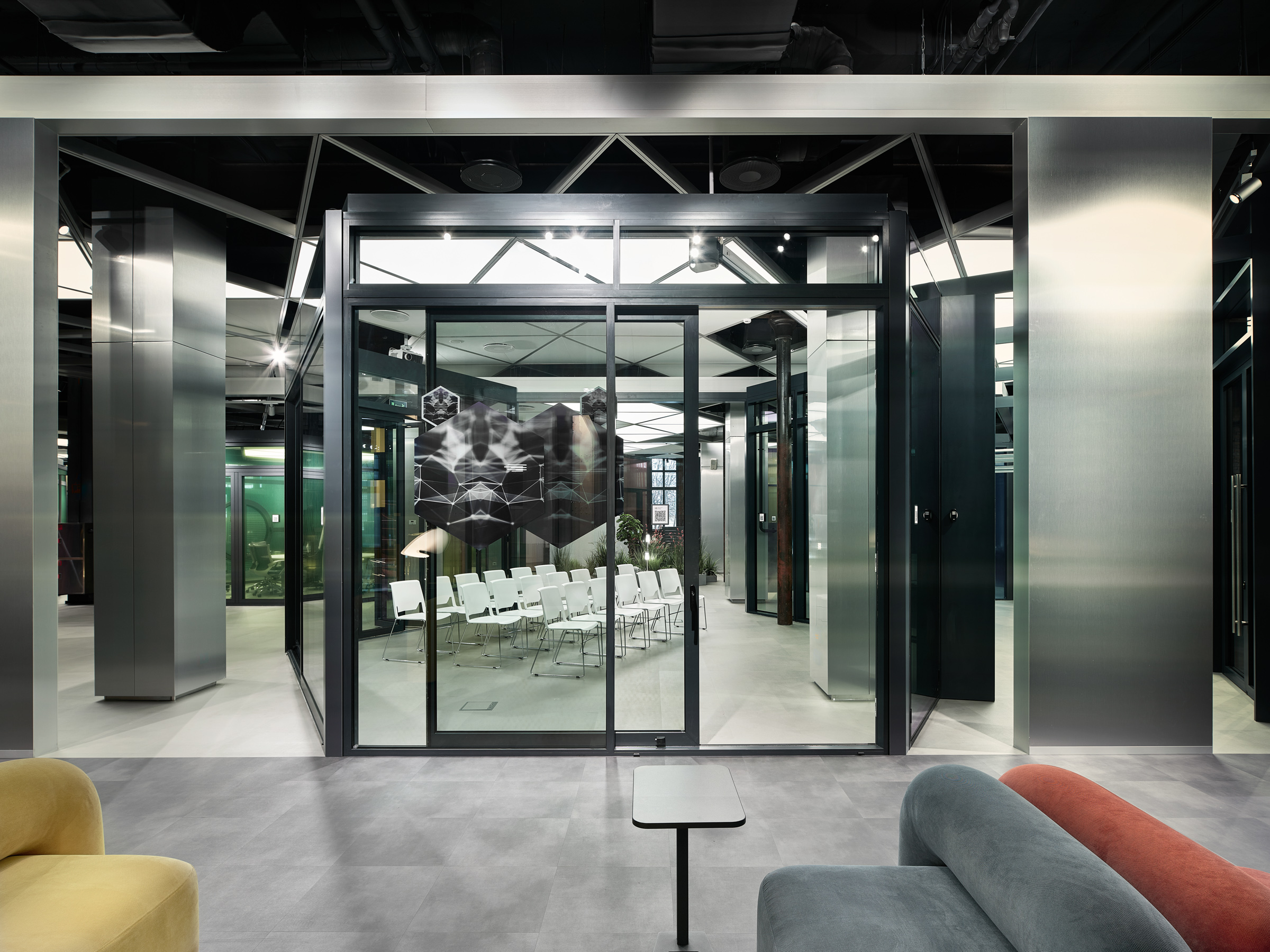 “Aluminum forest”/ Alutech Office-showroom by VOX ARCHITECTS - Architizer