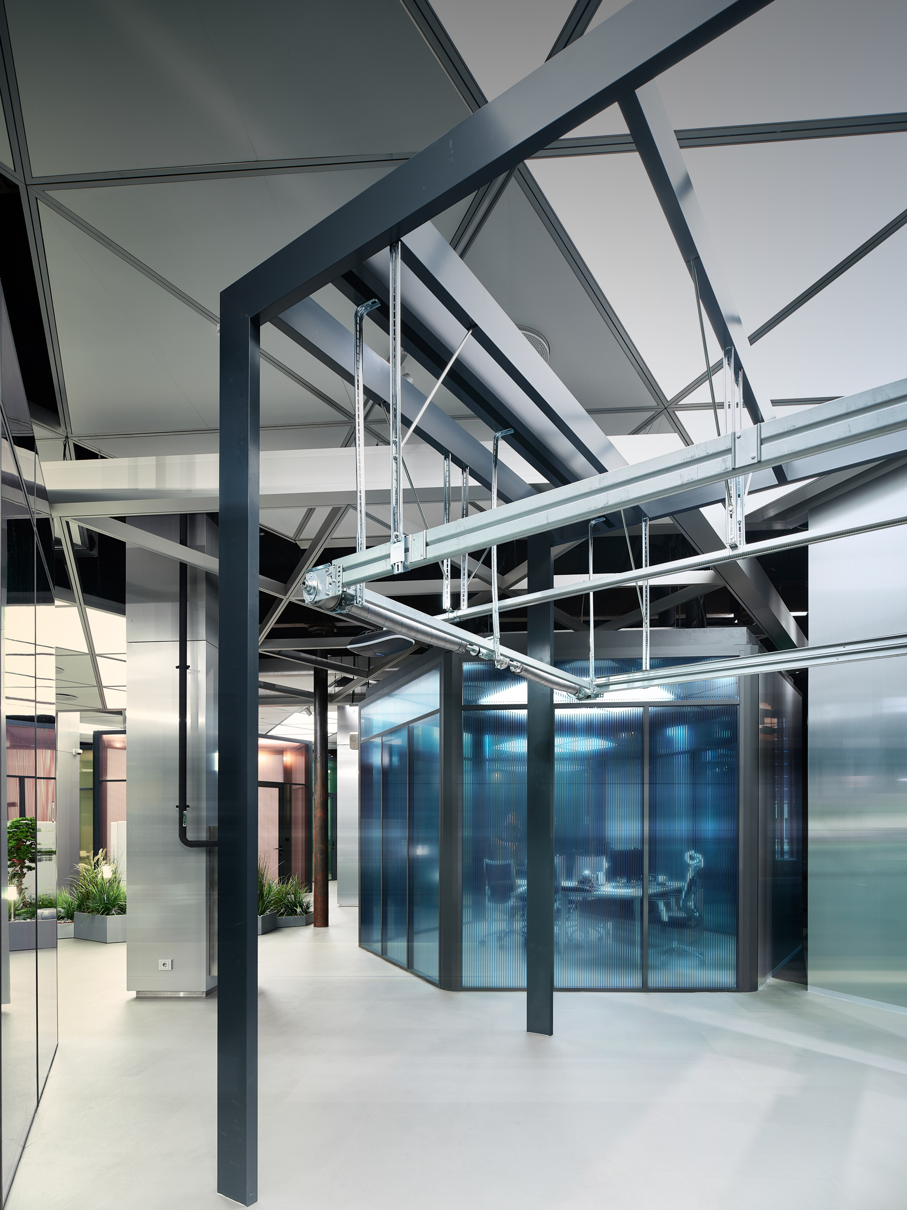 “Aluminum forest”/ Alutech Office-showroom by VOX ARCHITECTS - Architizer