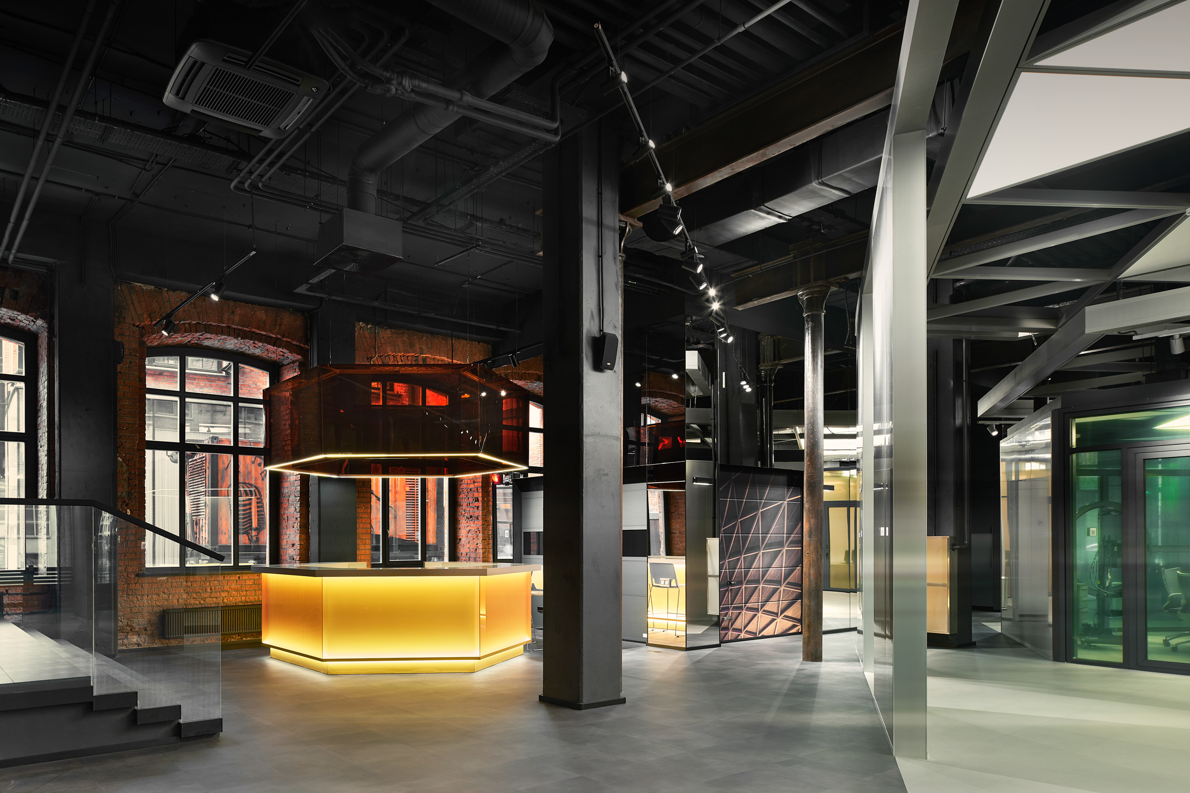 “Aluminum forest”/ Alutech Office-showroom by VOX ARCHITECTS - Architizer