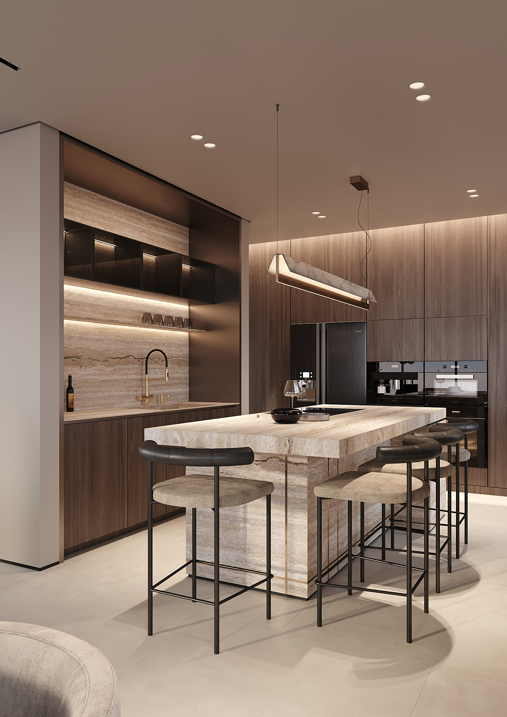 UPHILL VILLA INTERIOR DESIGN by AB+Partners - Architizer