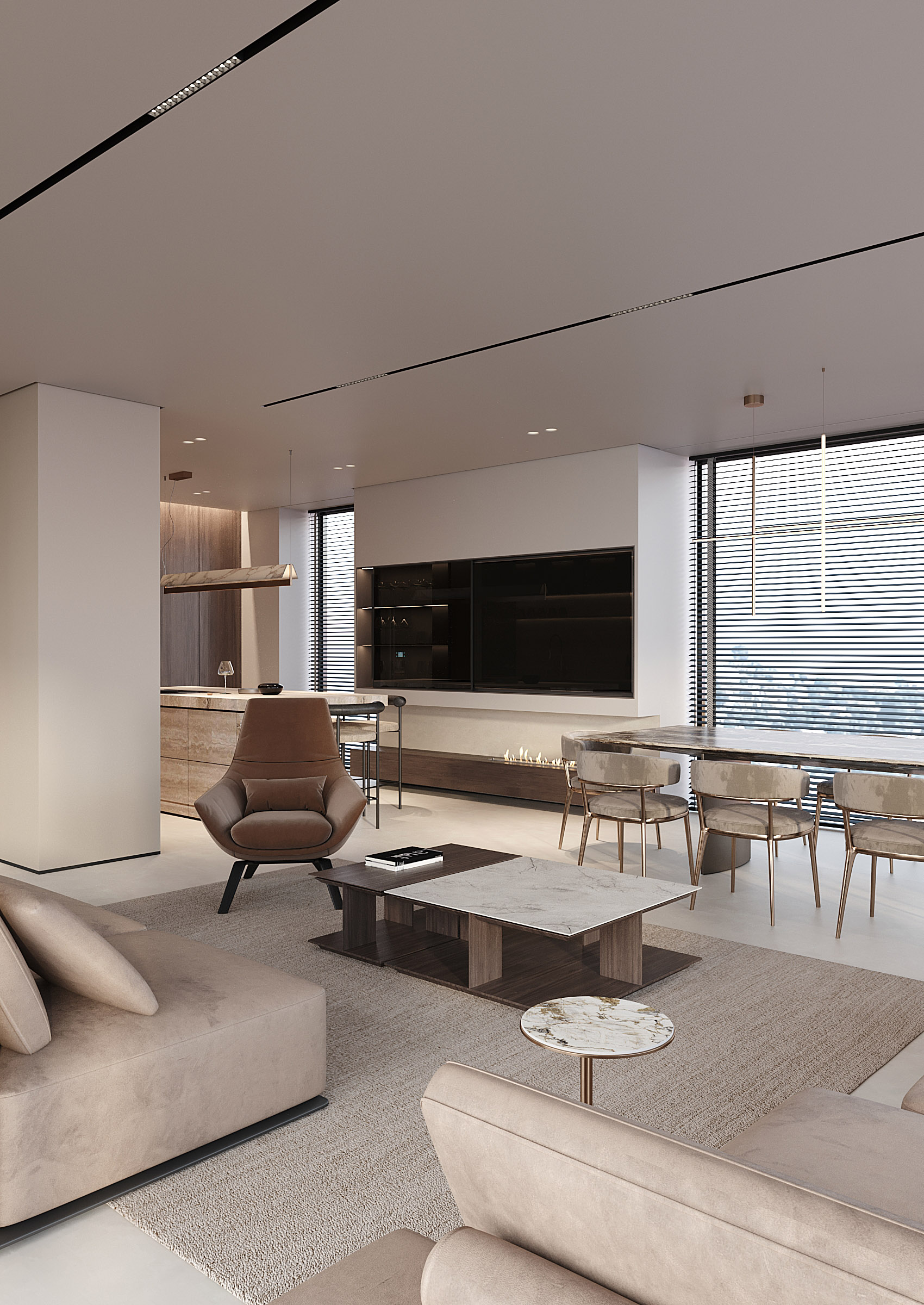 UPHILL VILLA INTERIOR DESIGN by AB+Partners - Architizer