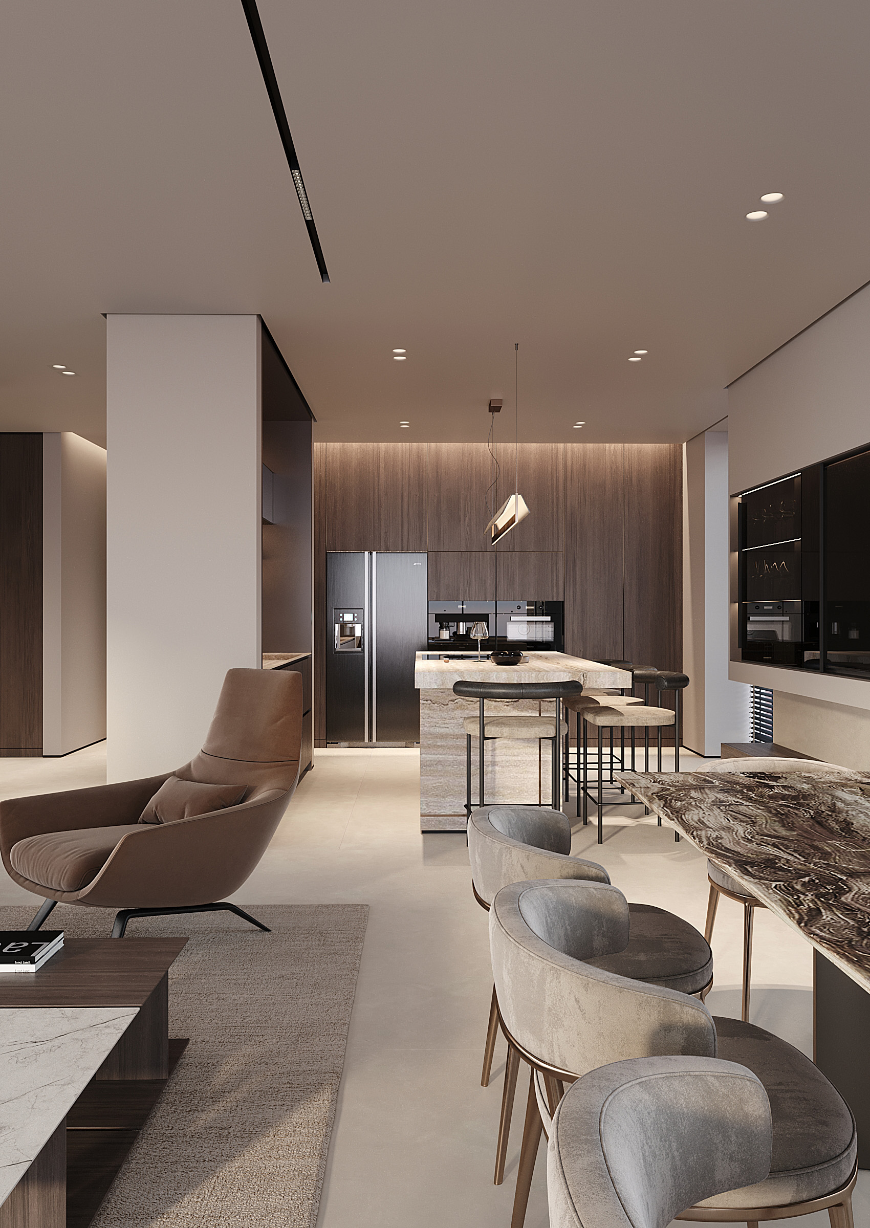 UPHILL VILLA INTERIOR DESIGN by AB+Partners - Architizer