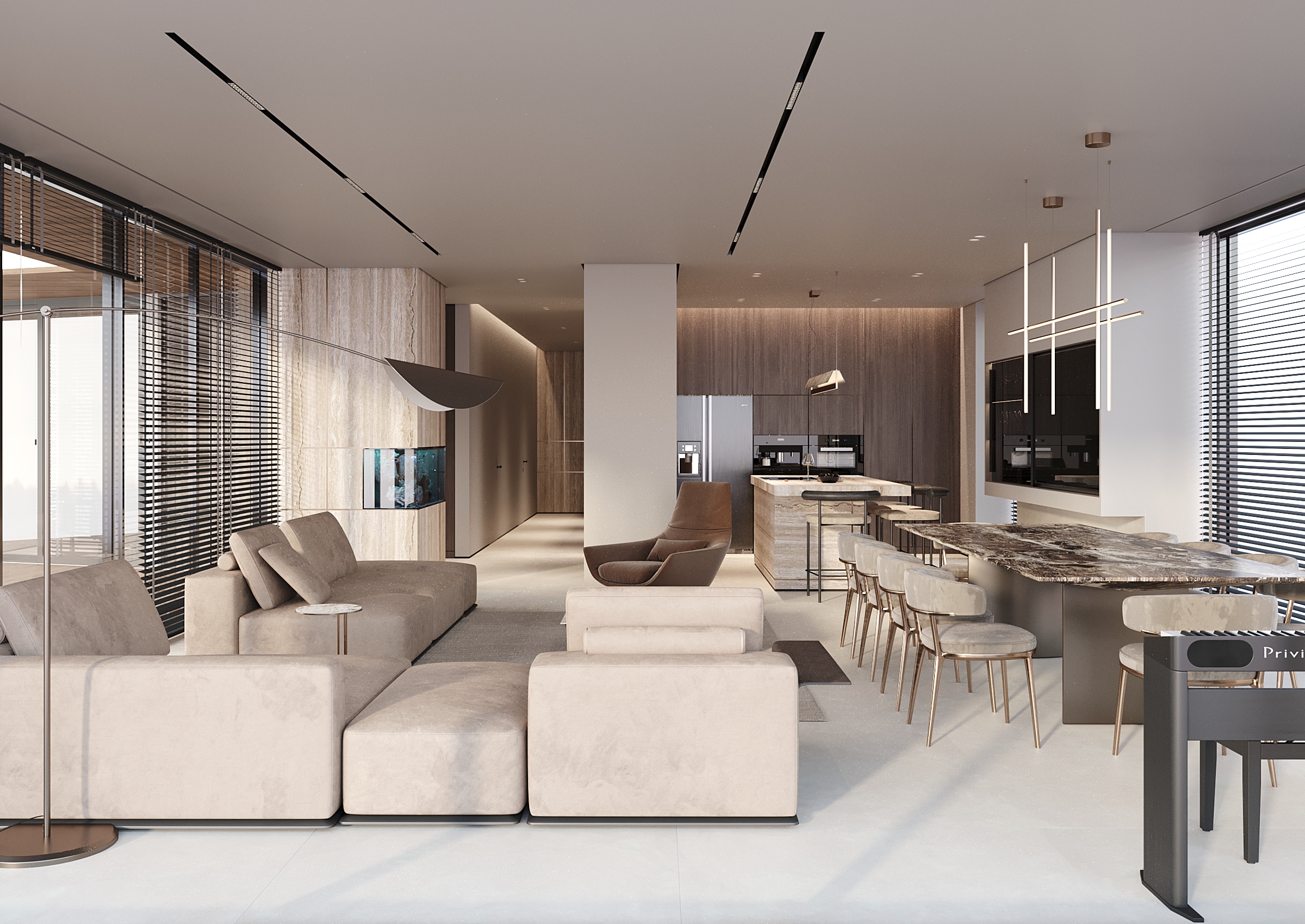 UPHILL VILLA INTERIOR DESIGN by AB+Partners - Architizer