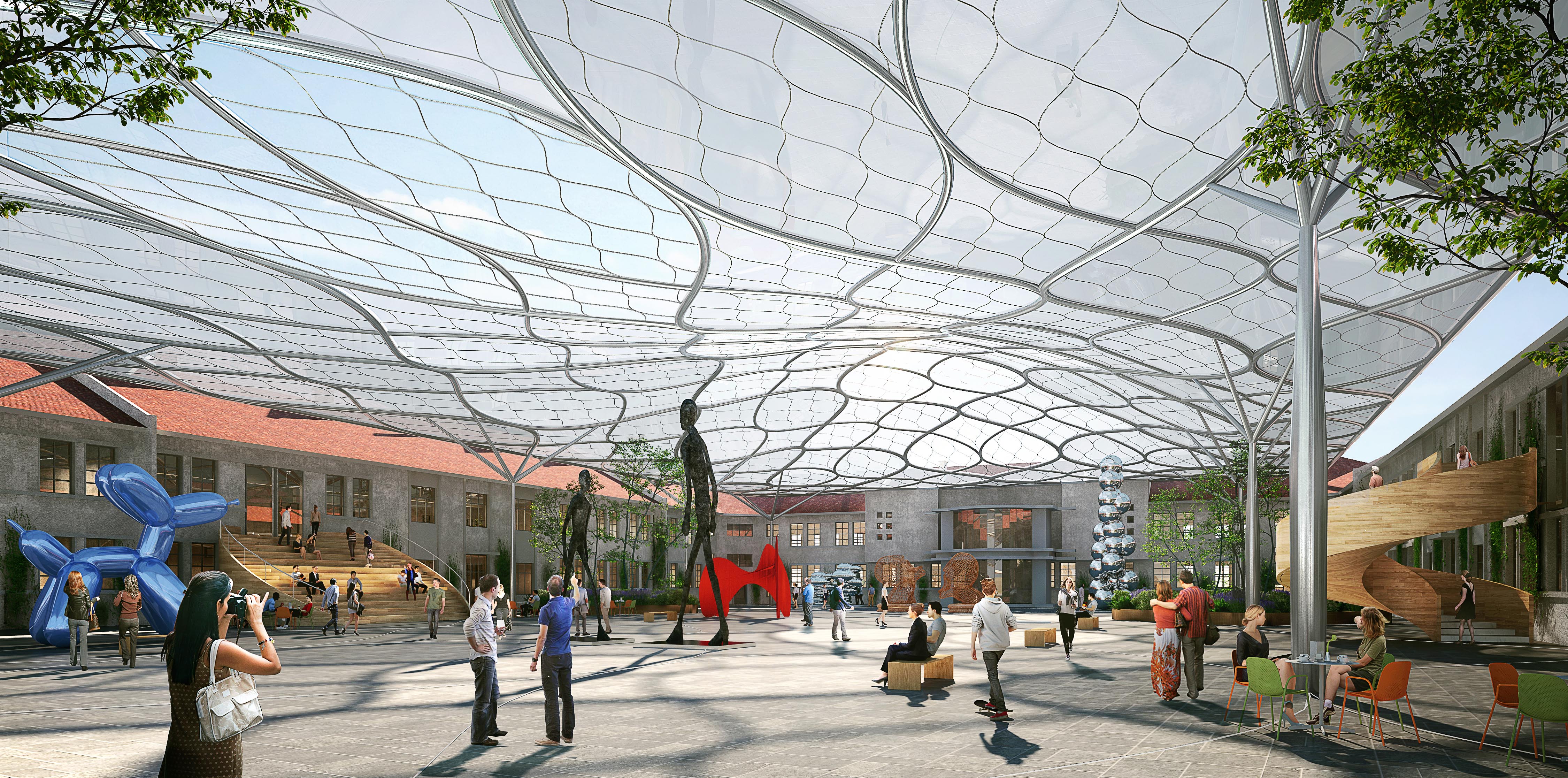 Tongzhou Warehouse Renovation by MARS Studio - Architizer