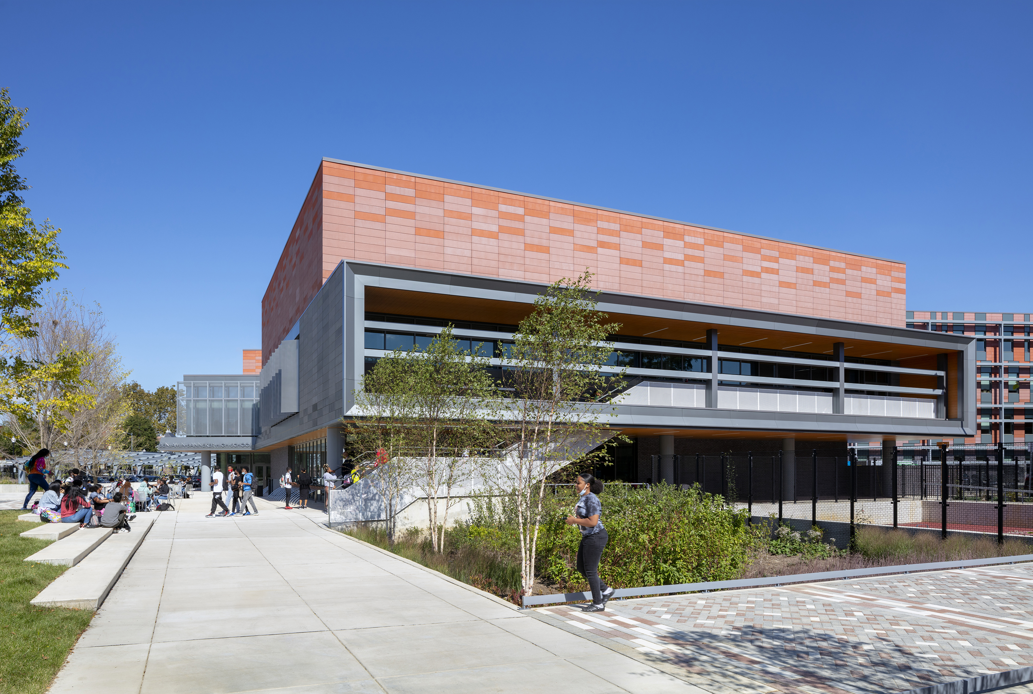Benjamin Banneker Academic High School by Perkins Eastman - Architizer