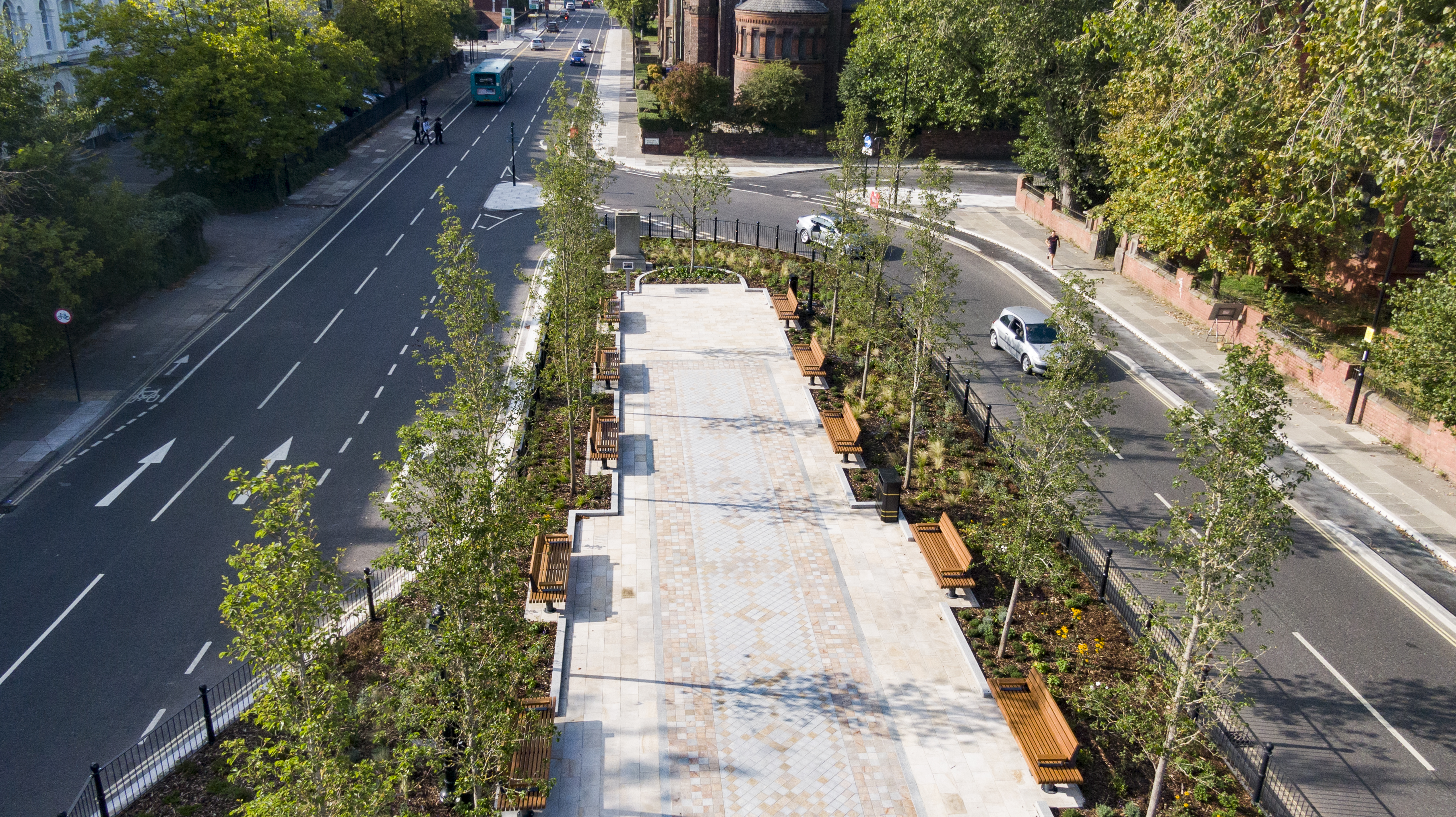 Princes Avenue - Active Travel Corridor by BCA Landscape - Architizer
