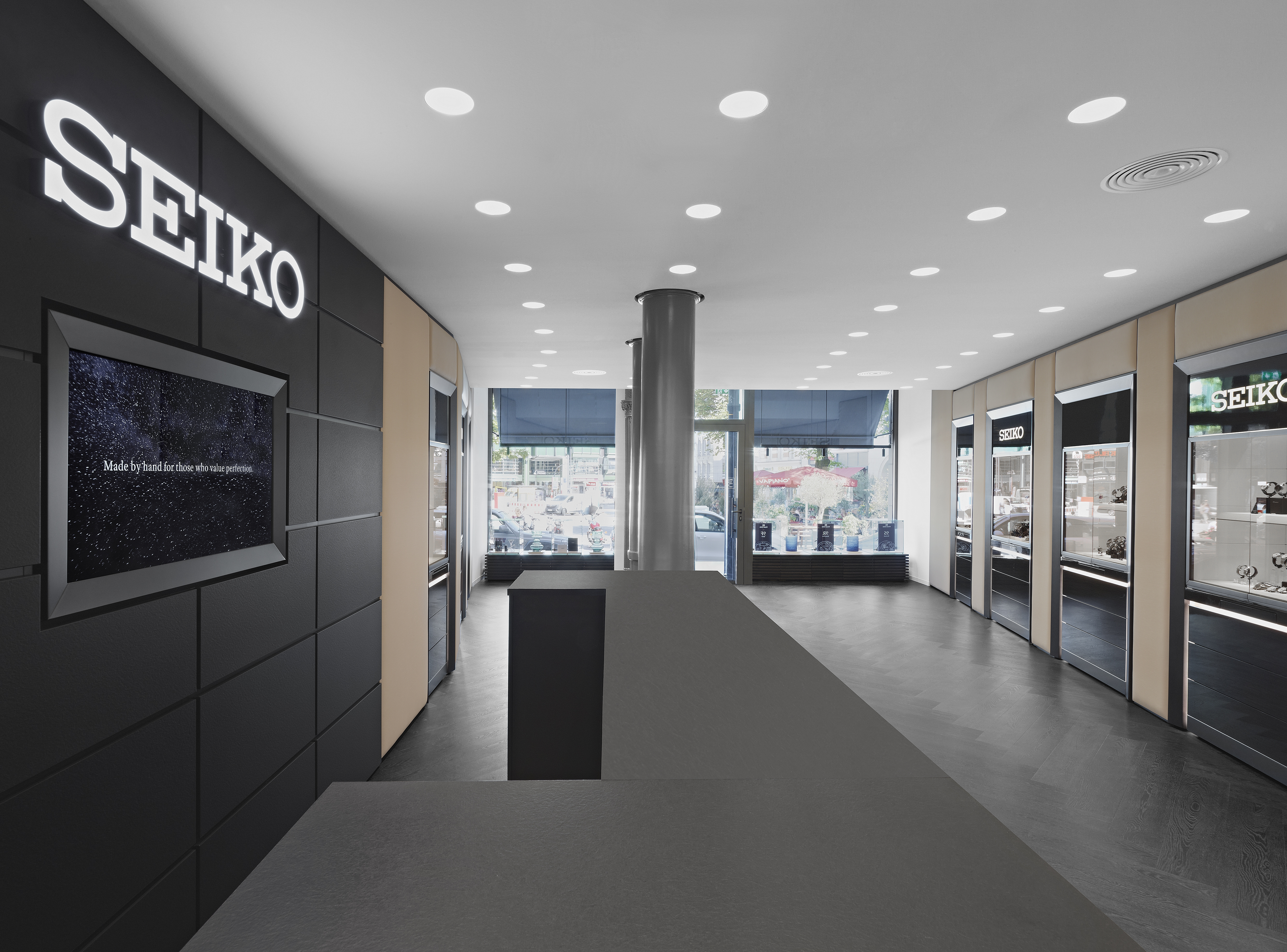 SEIKO Store by Christ.Christ. associated architects GmbH - Architizer