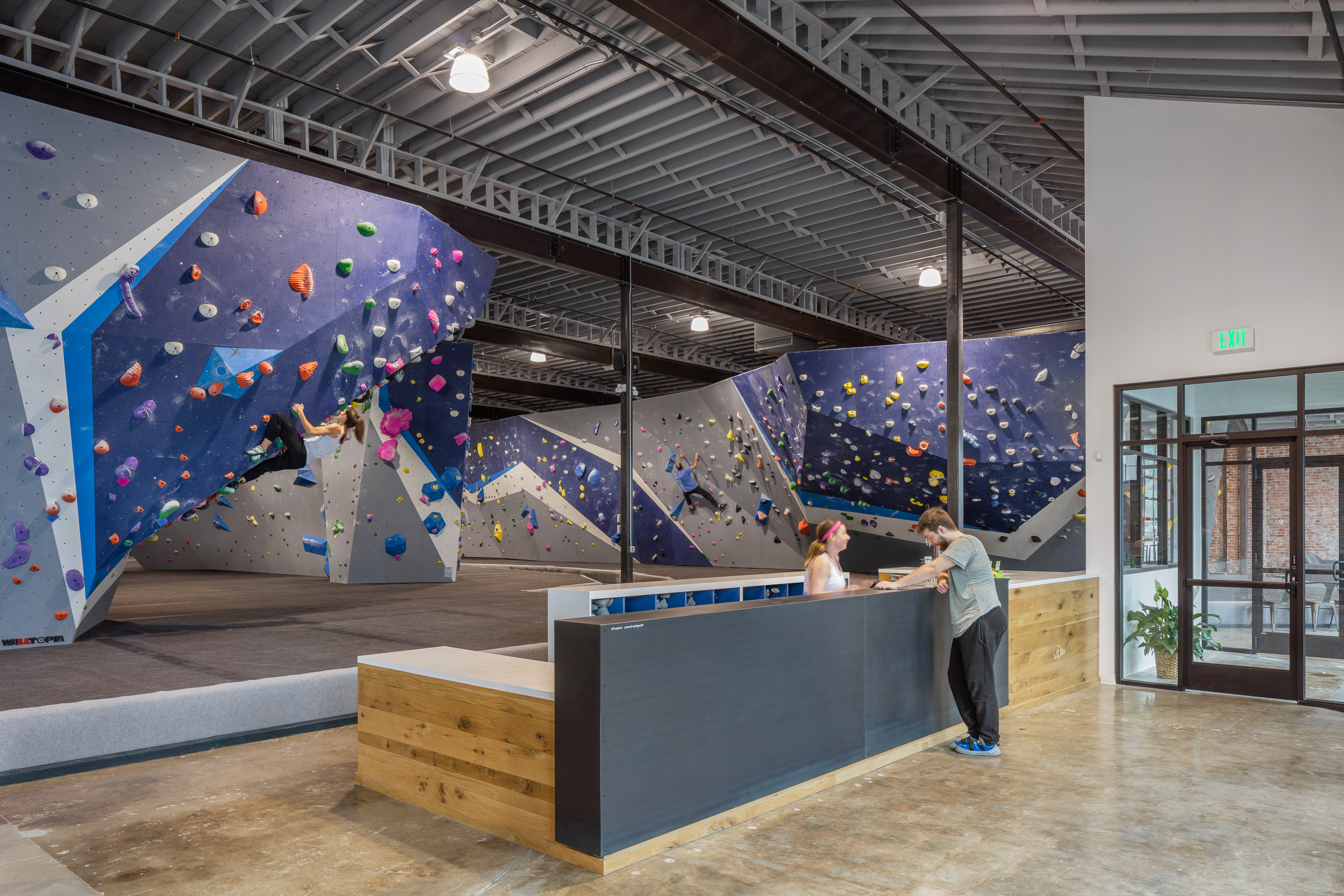 Sequence Climbing Gym by Urban Prairie Architectural Collaborative ...