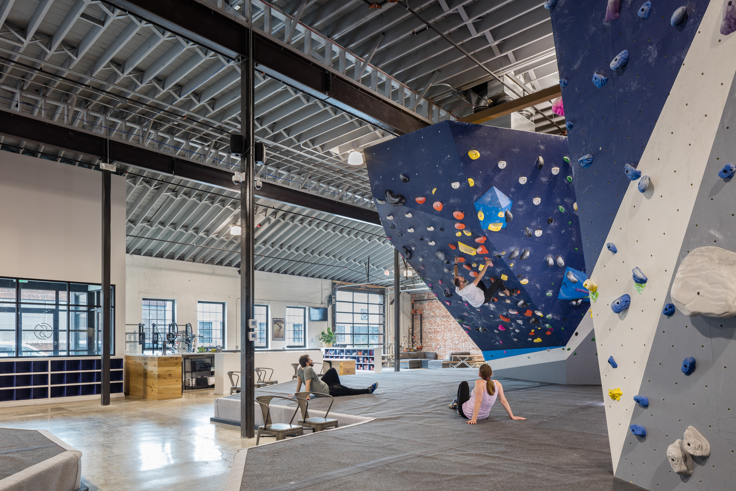 Sequence Climbing Gym by Urban Prairie Architectural Collaborative ...