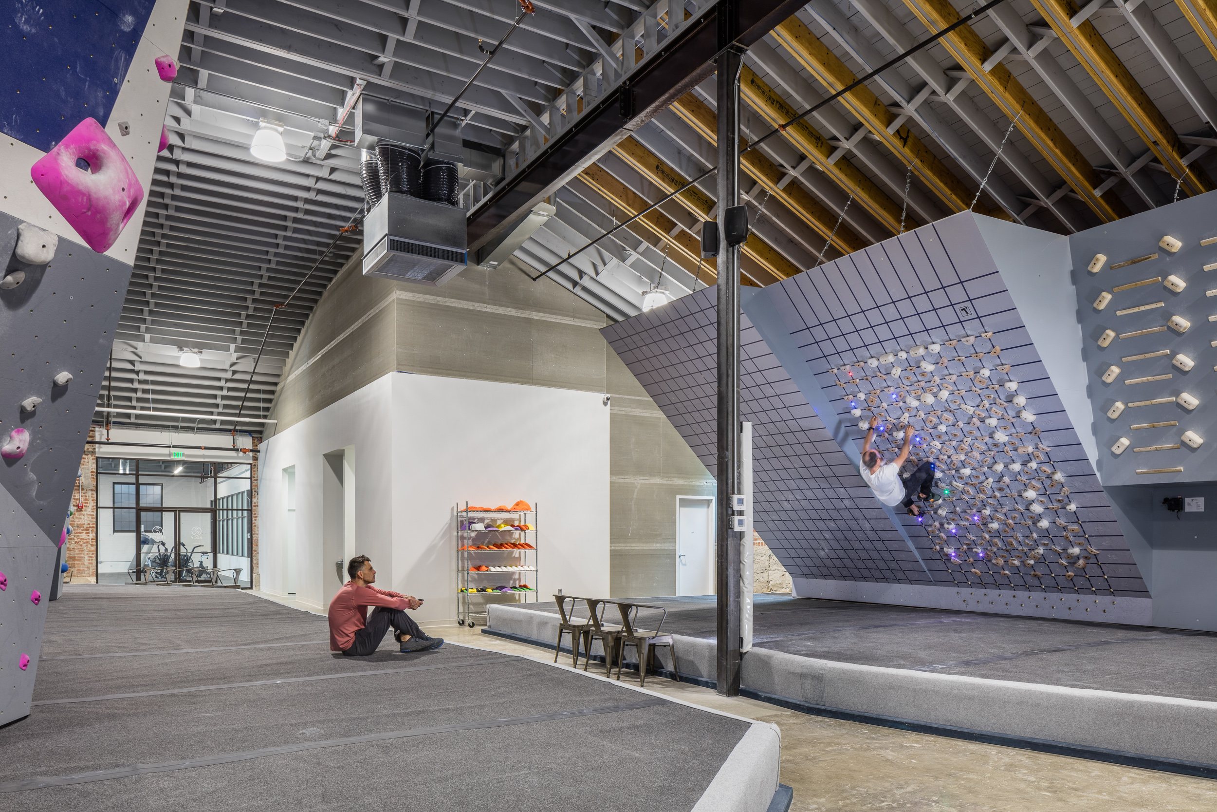Sequence Climbing Gym by Urban Prairie Architectural Collaborative ...