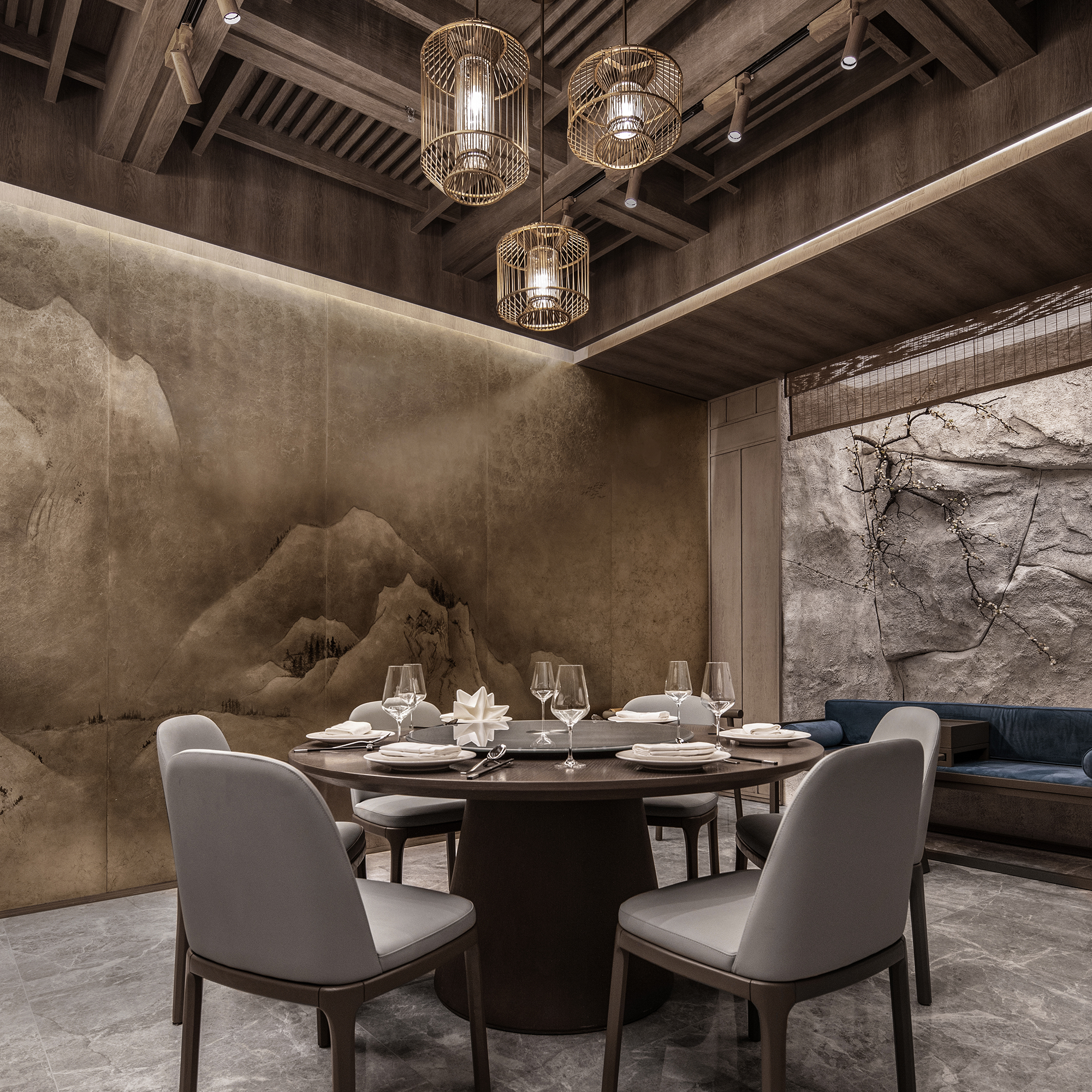 Longting Restaurant (Ronghui) by Le Brand Strategy - Architizer