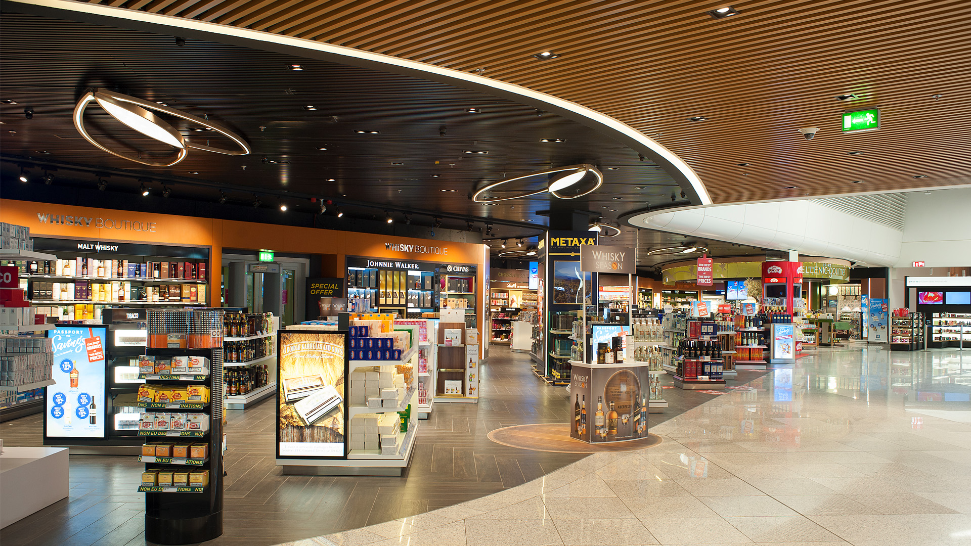 HELLENIC DUTY FREE SHOPS Core Store-Boutiques by AETER ARCHITECTS ...