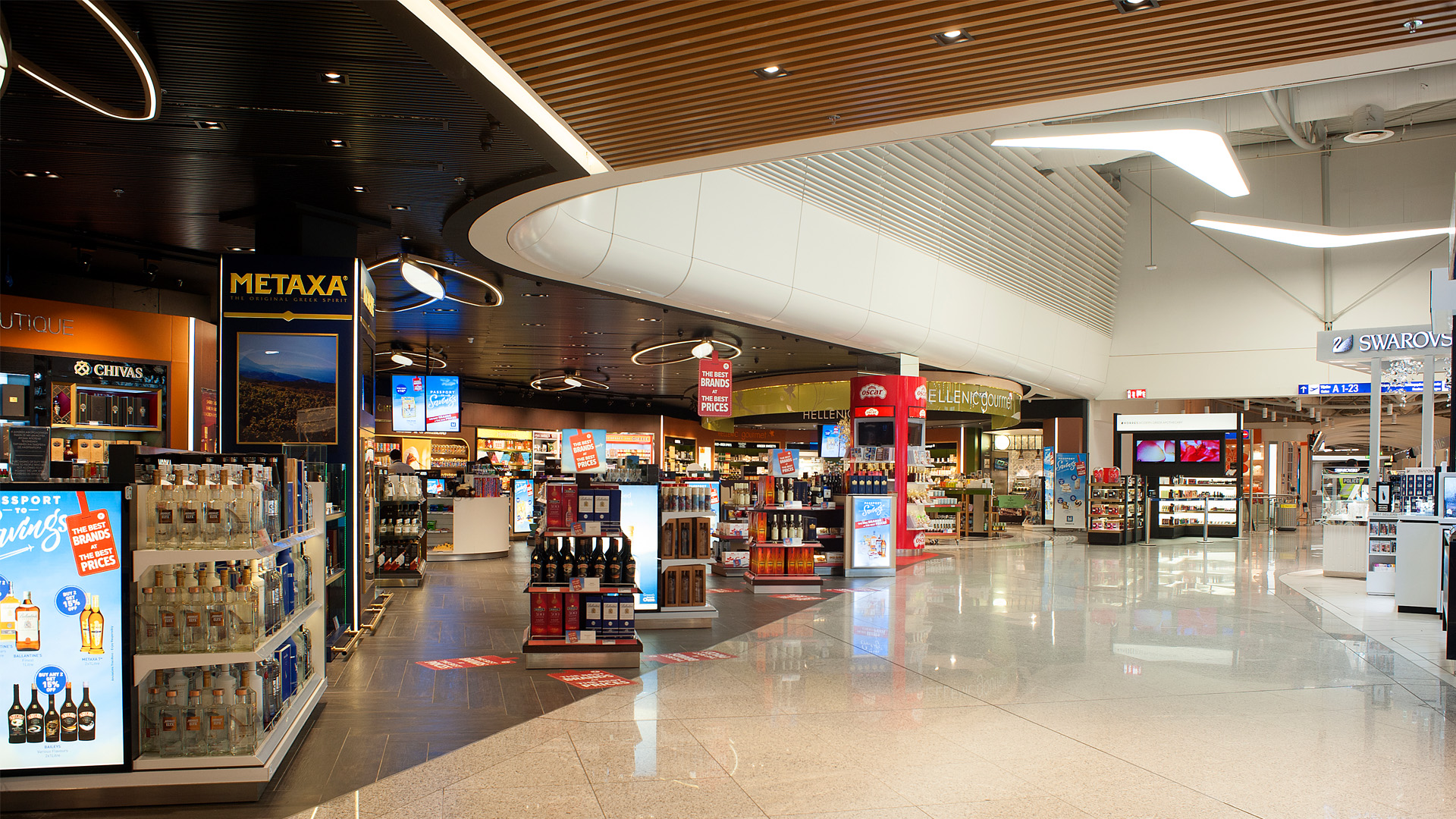 HELLENIC DUTY FREE SHOPS Core Store-Boutiques by AETER ARCHITECTS ...