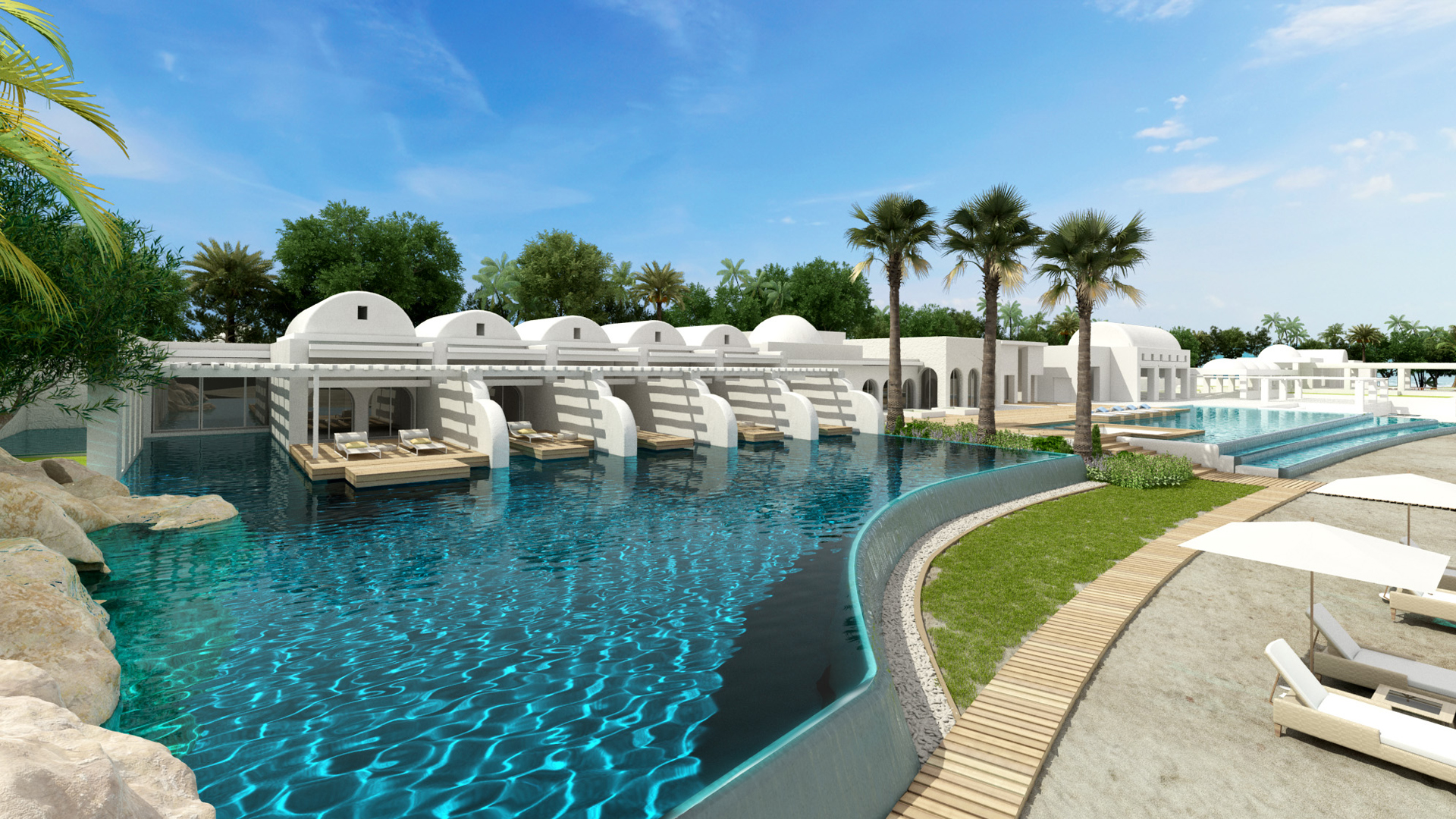 GREEK MEDITERRANEAN STYLE ISLAND 5 STAR LUXURY RESORT by AETER ...