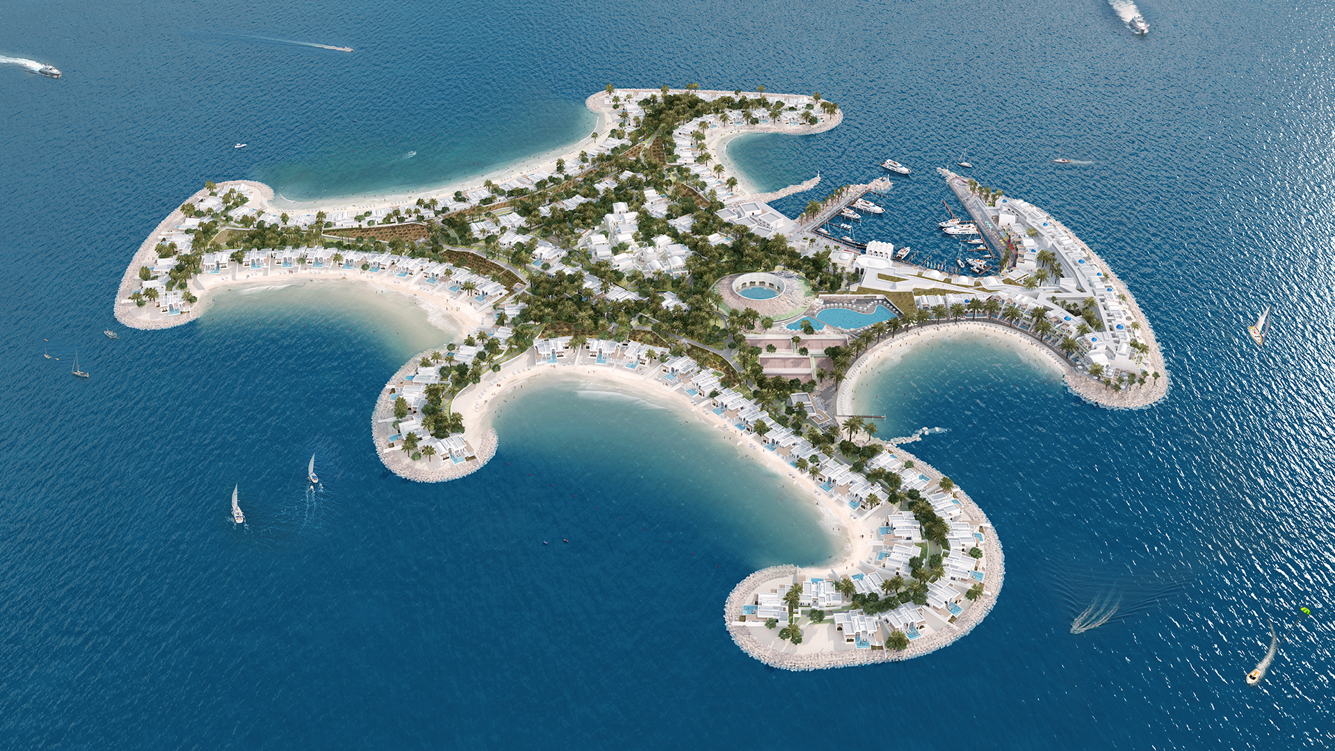 GREEK MEDITERRANEAN STYLE ISLAND 5 STAR LUXURY RESORT by AETER ...