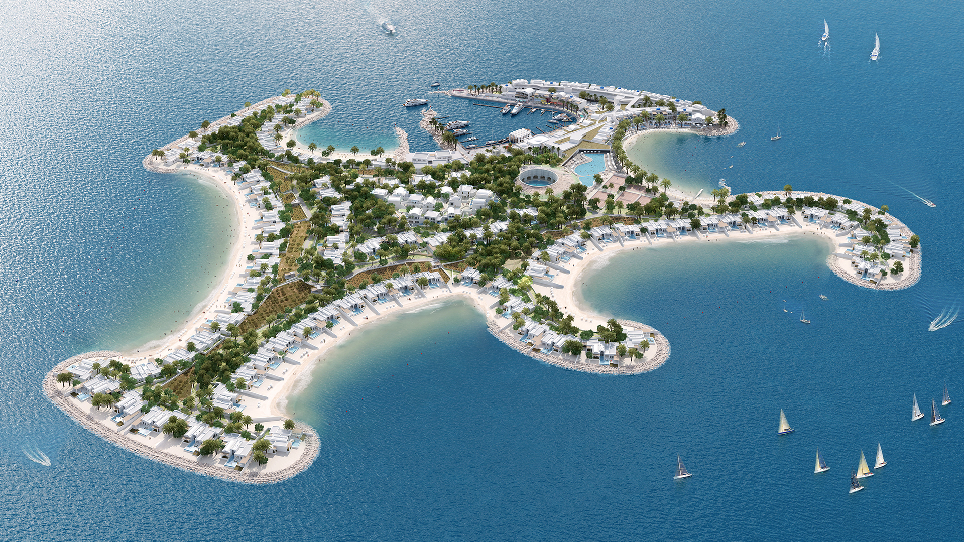 GREEK MEDITERRANEAN STYLE ISLAND 5 STAR LUXURY RESORT by AETER ...