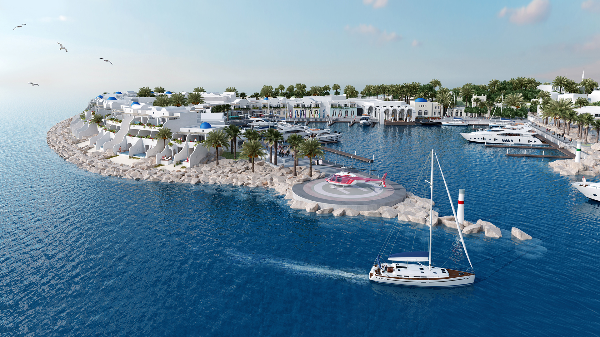 GREEK MEDITERRANEAN STYLE ISLAND 5 STAR LUXURY RESORT by AETER ...