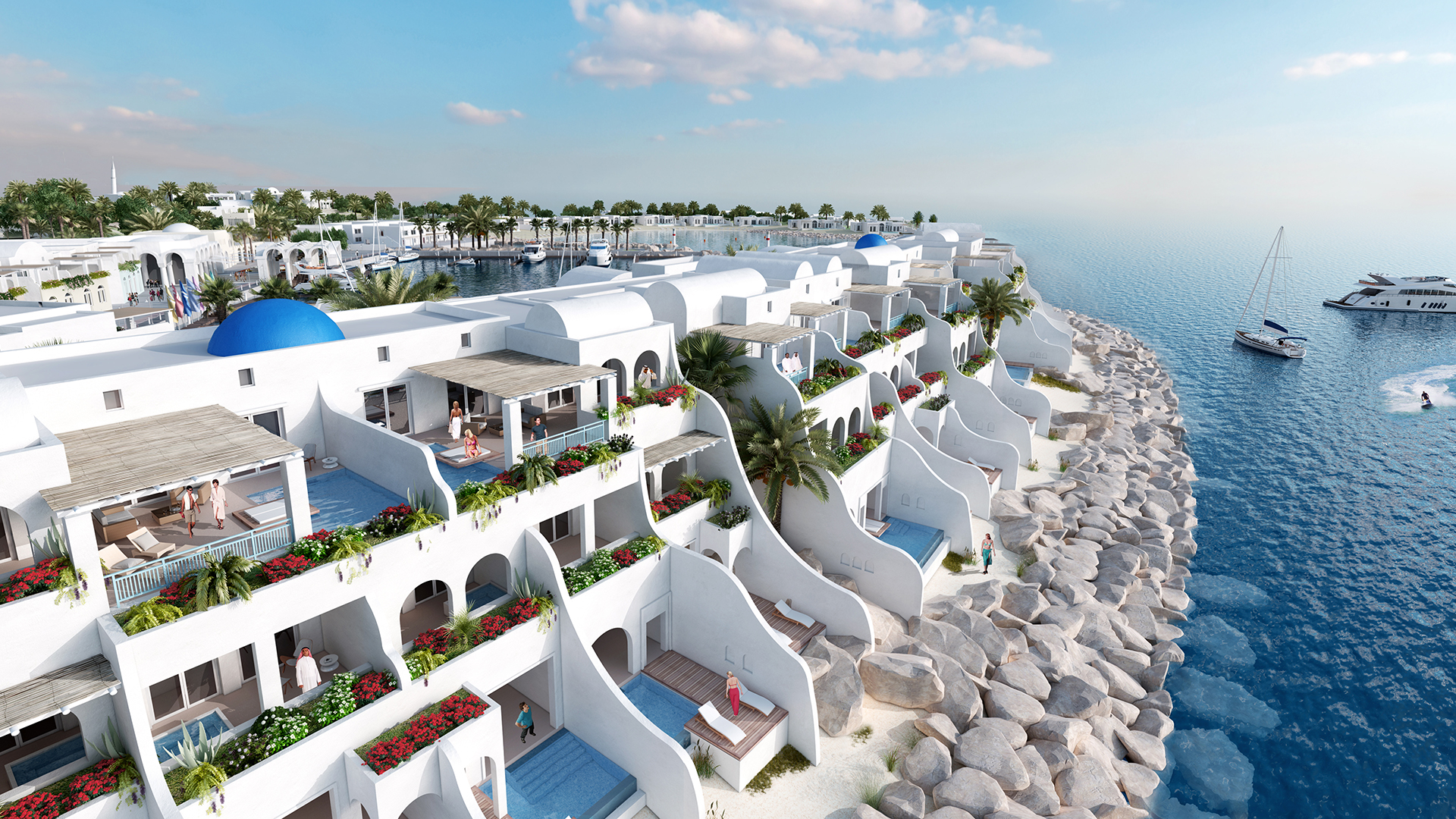 GREEK MEDITERRANEAN STYLE ISLAND 5 STAR LUXURY RESORT by AETER ...