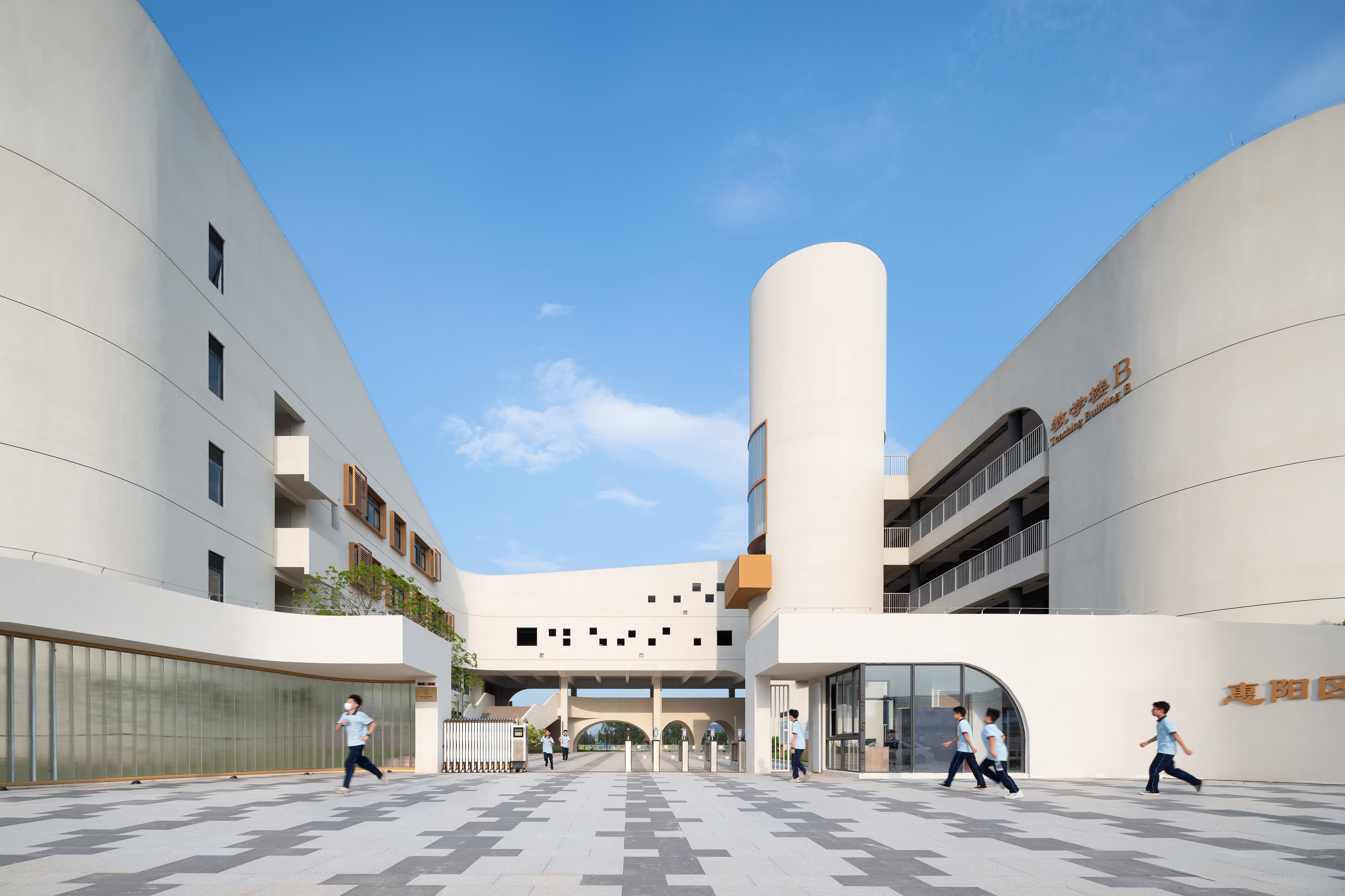 Huiyang No.7 Secondary School and Affiliated Primary School by Shenzhen ...