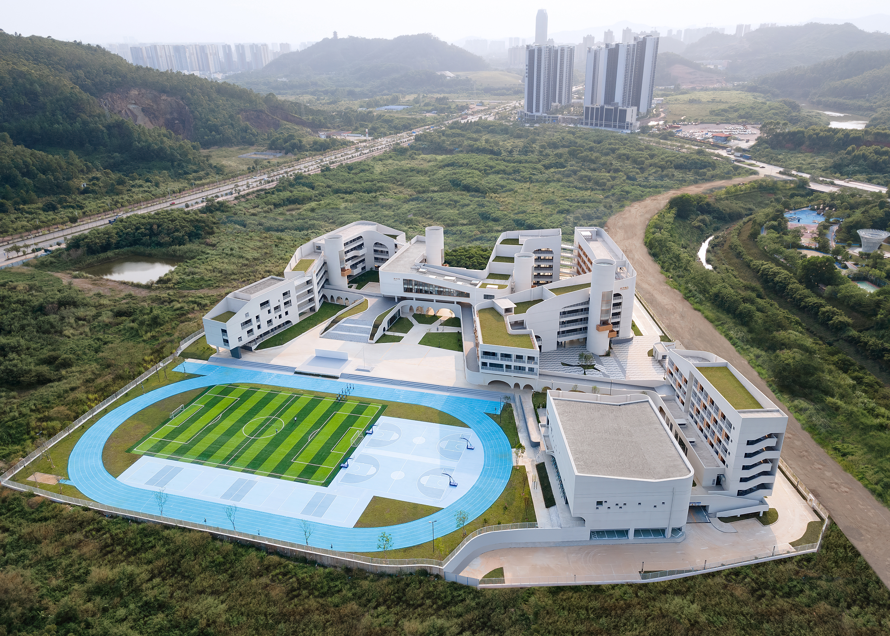Huiyang No.7 Secondary School and Affiliated Primary School by Shenzhen ...