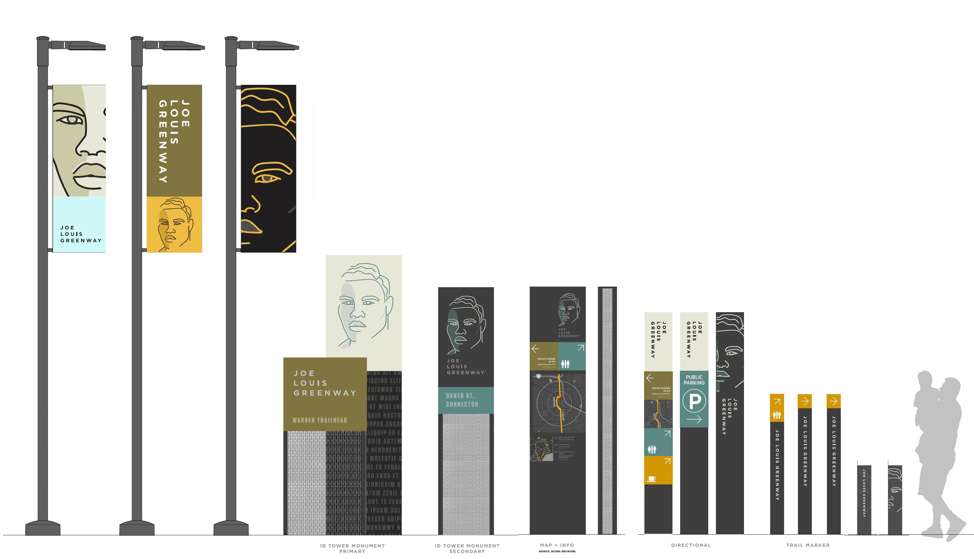 Joe Louis Greenway Framework Plan by SmithGroup - Architizer